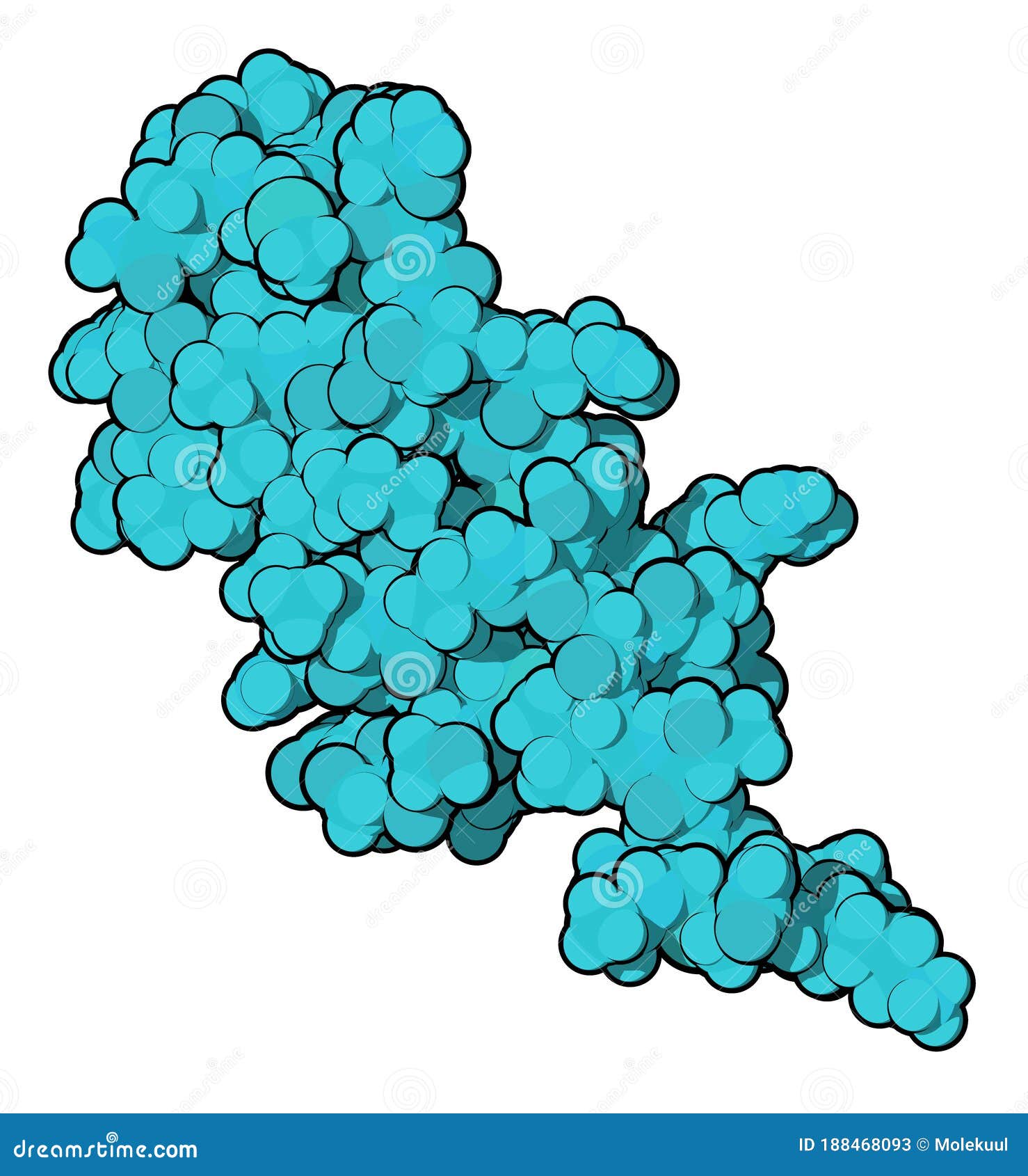B-cell Maturation Antigen (BCMA, Extracellular Domain) Protein. 3D ...