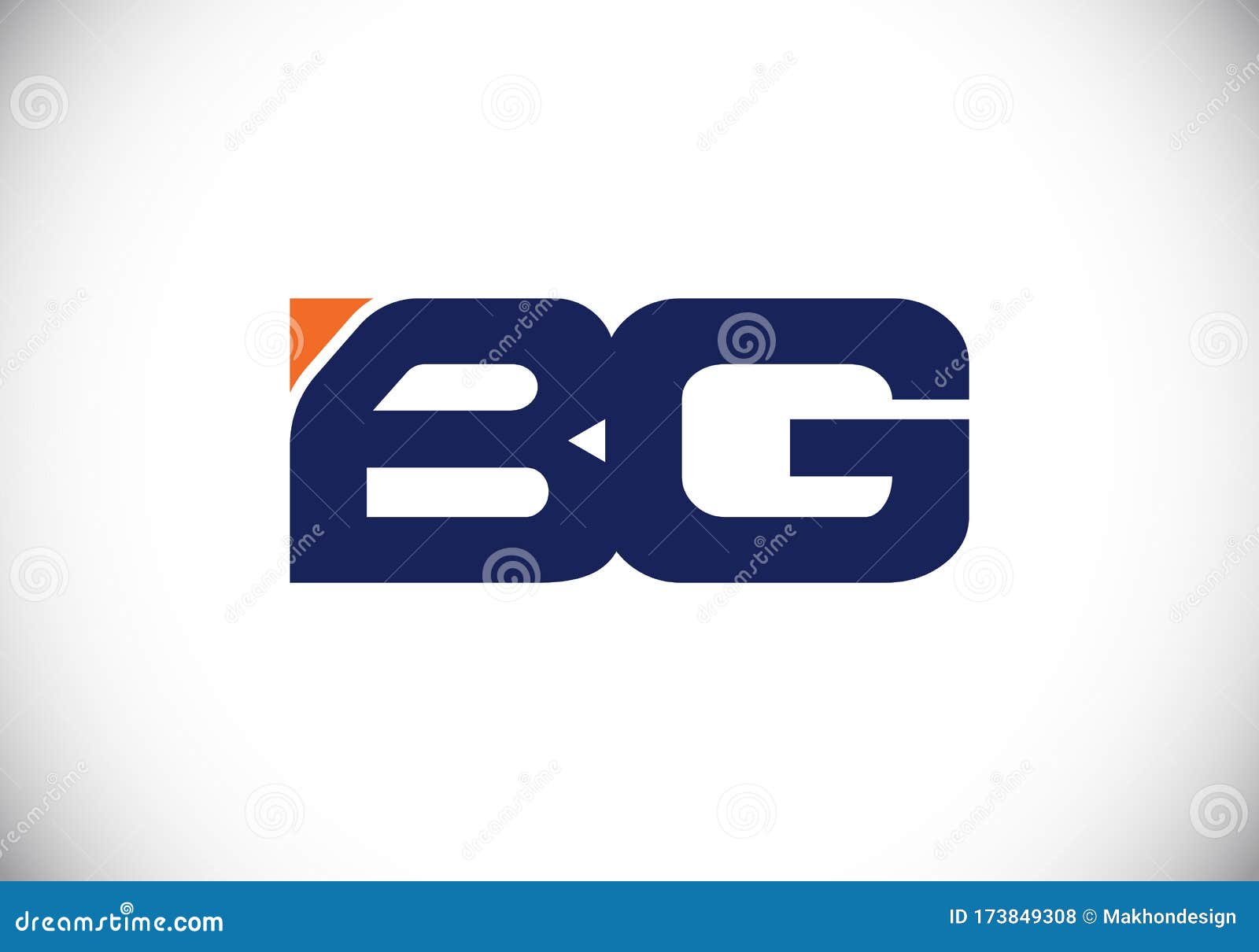 B G Initial Letter Logo Design, Creative Modern Letters Vector Icon ...