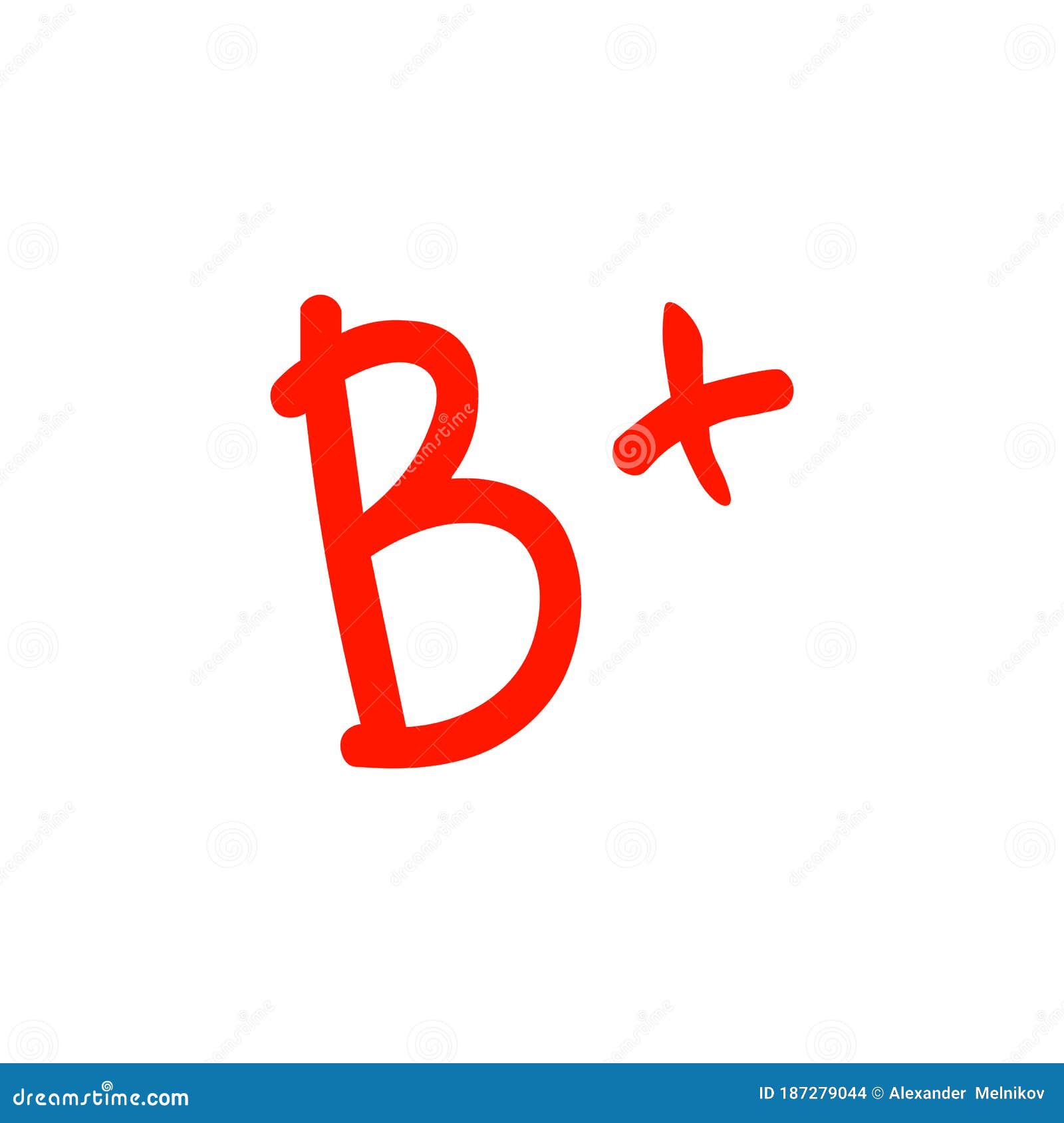 B Grade Sign Icon. Vector Illustration Eps 10 Stock Illustration ...