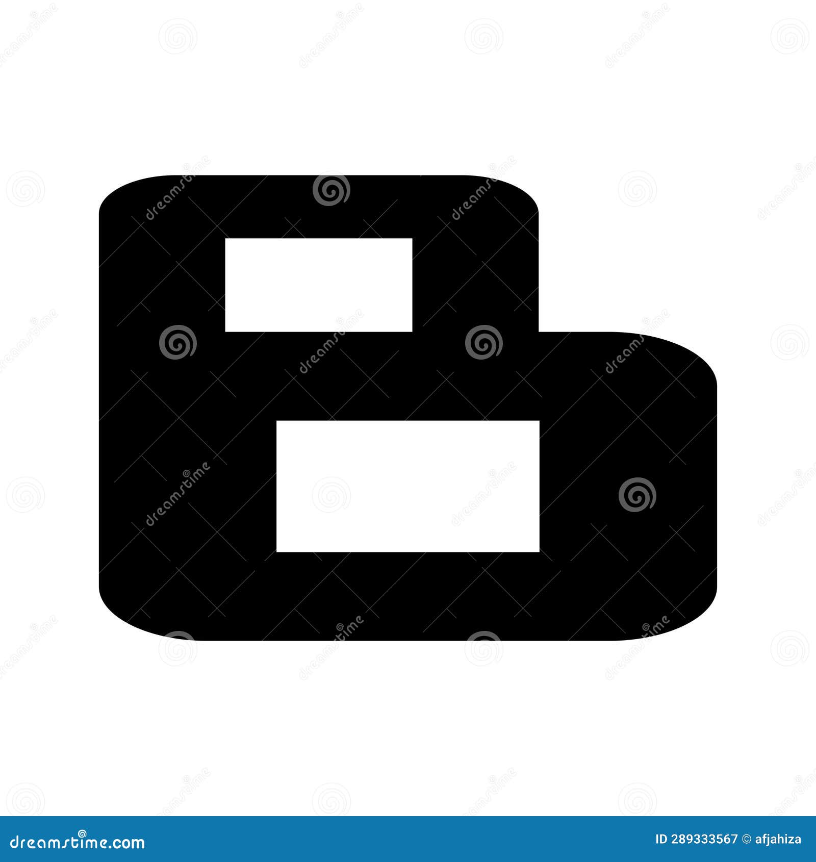 B Letter Building Rectangle Logo Template Stock Vector - Illustration of door, label: 289333567