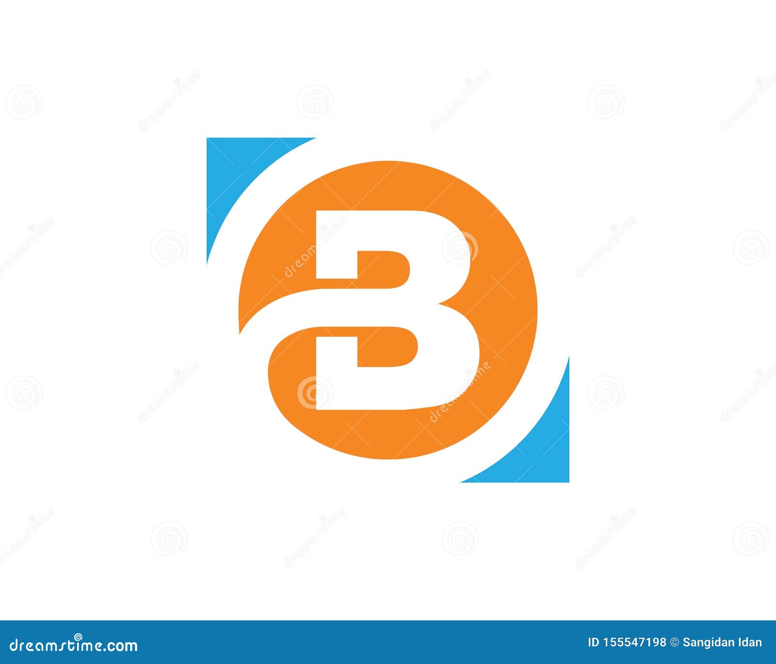 B Letter Icon Design Vector Stock Vector - Illustration of alphabet ...