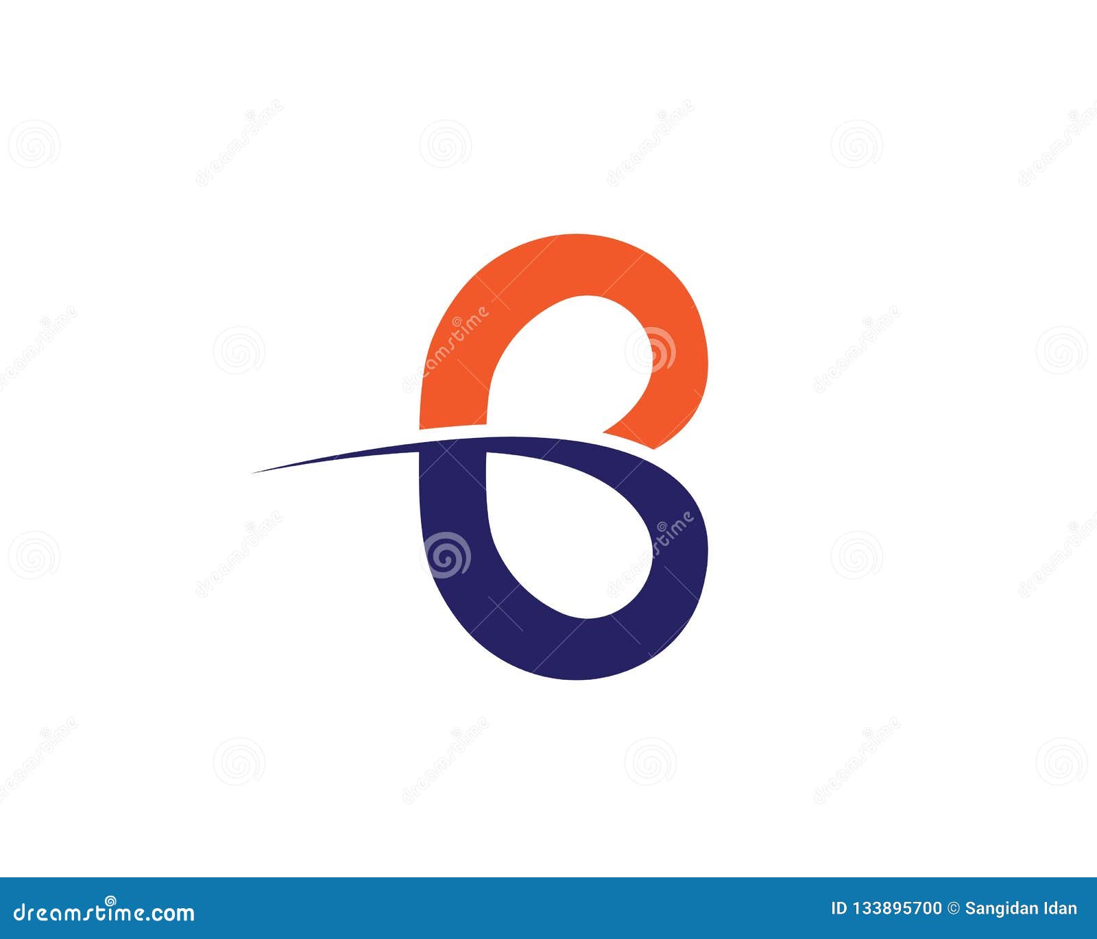 B Letter Icon Design Vector Stock Vector - Illustration of corporate ...