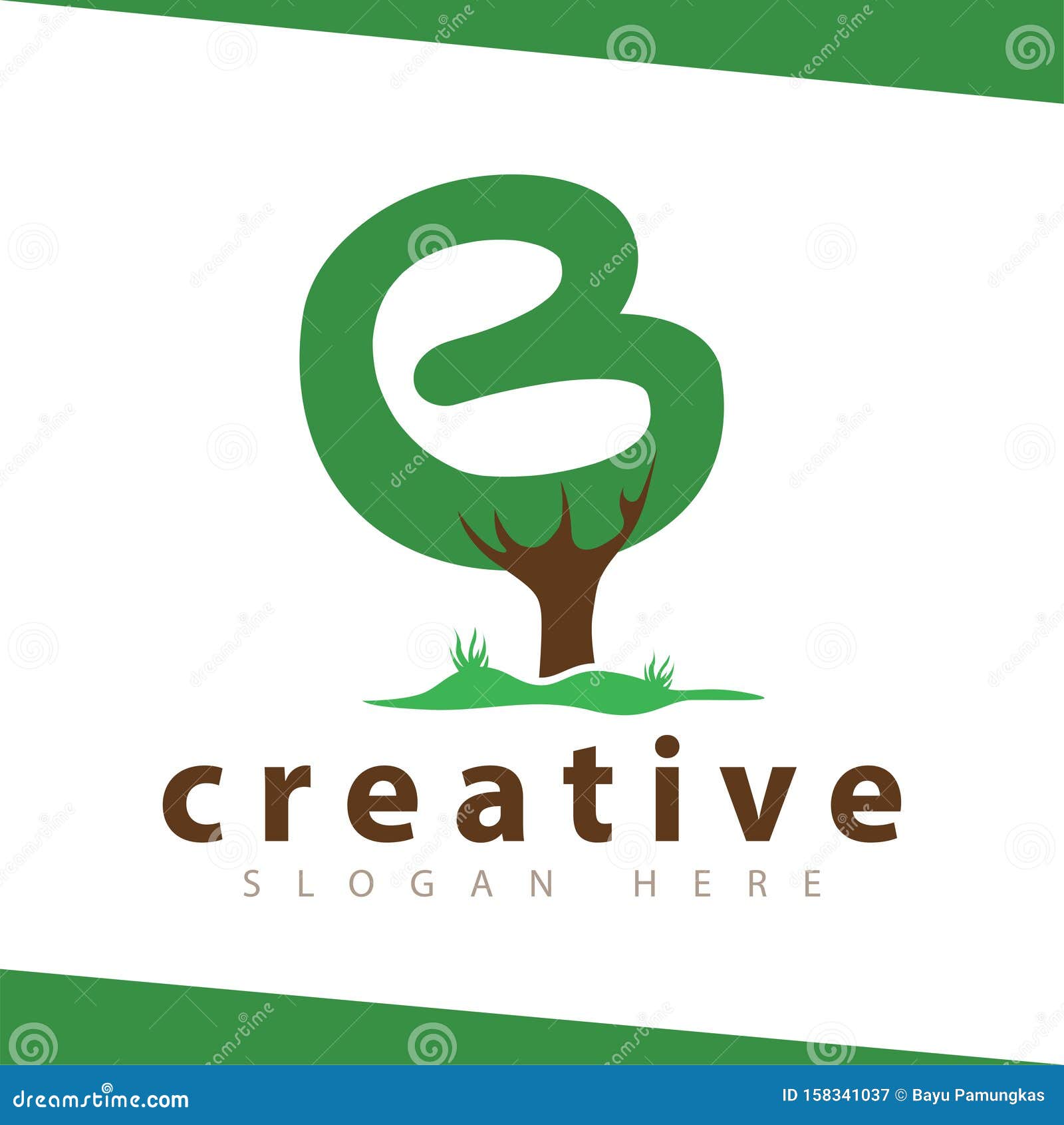 Letter N Tree Leaf Logo With Green Trees That Grow Rapidly For All Your ...