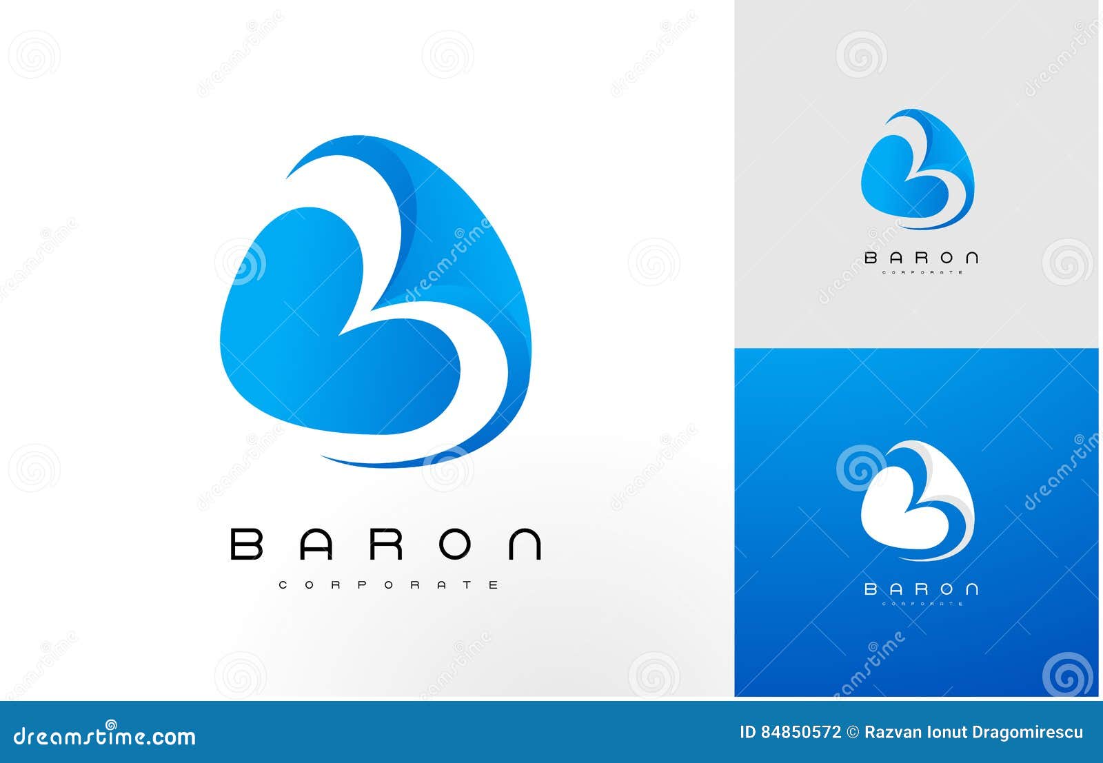 B Logo Blue. B Letter Icon Design Vector Stock Vector - Illustration of ...