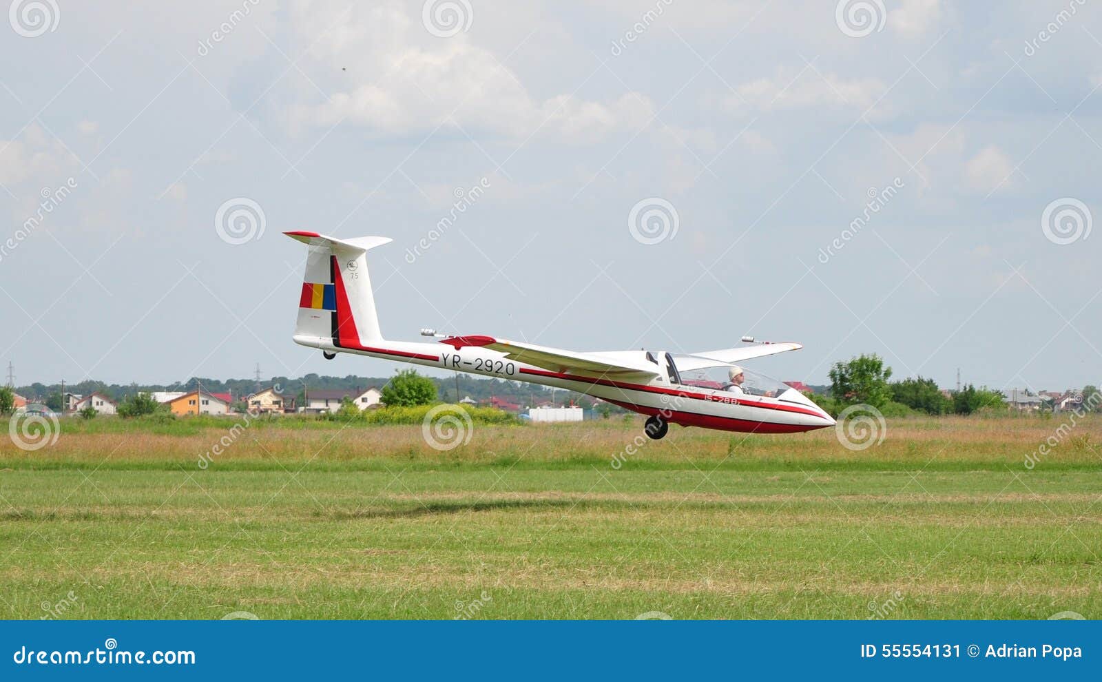 Is-28B2 Glider editorial photo. Image of brasov, army - 55554131