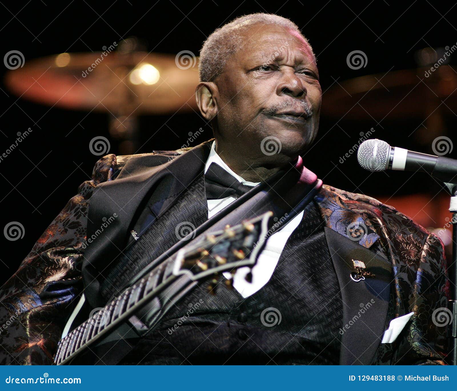 B B Rey Performs En Concierto Foto de archivo editorial - Imagen de ...