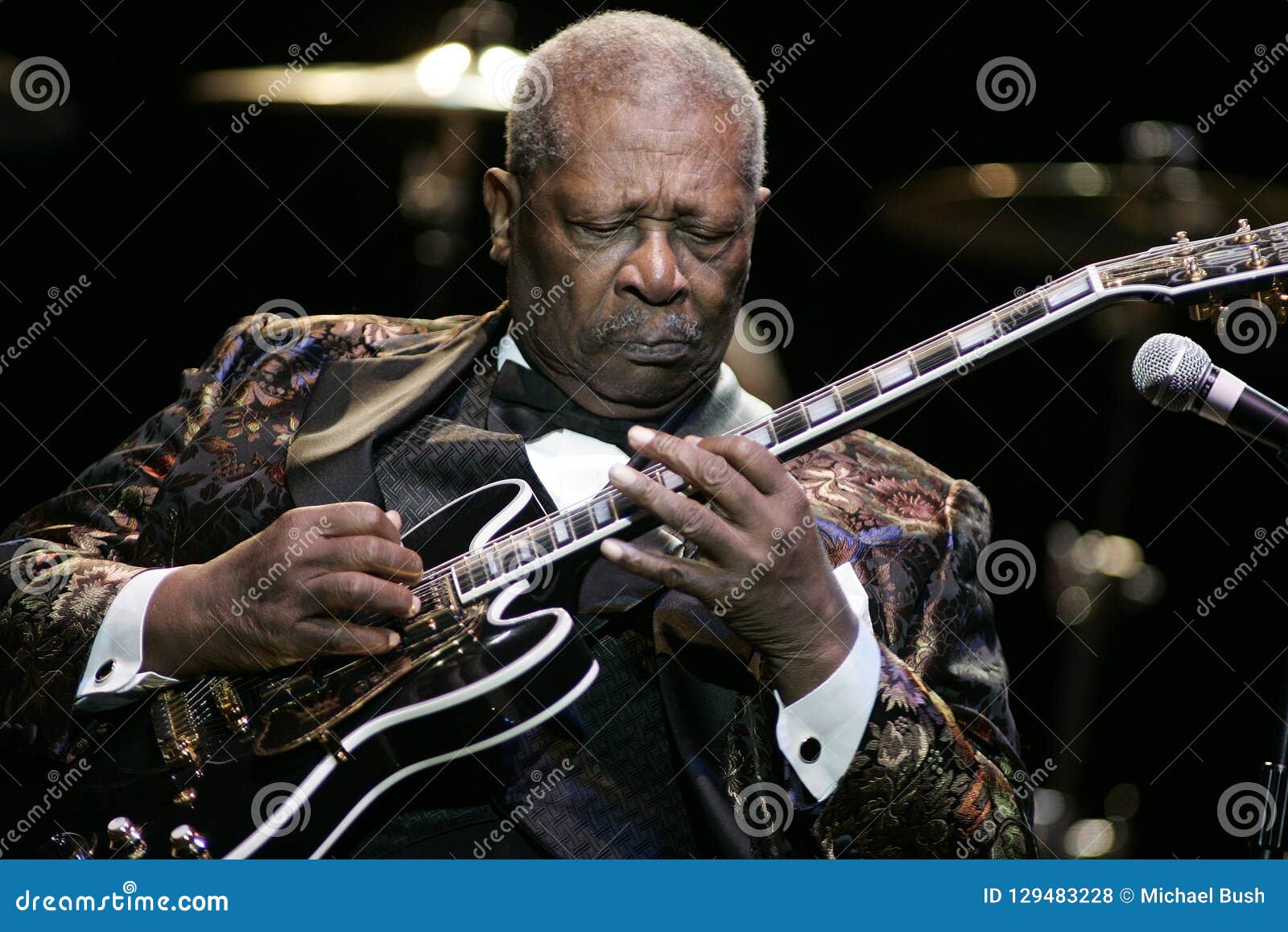 B B Rey Performs En Concierto Foto de archivo editorial - Imagen de ...