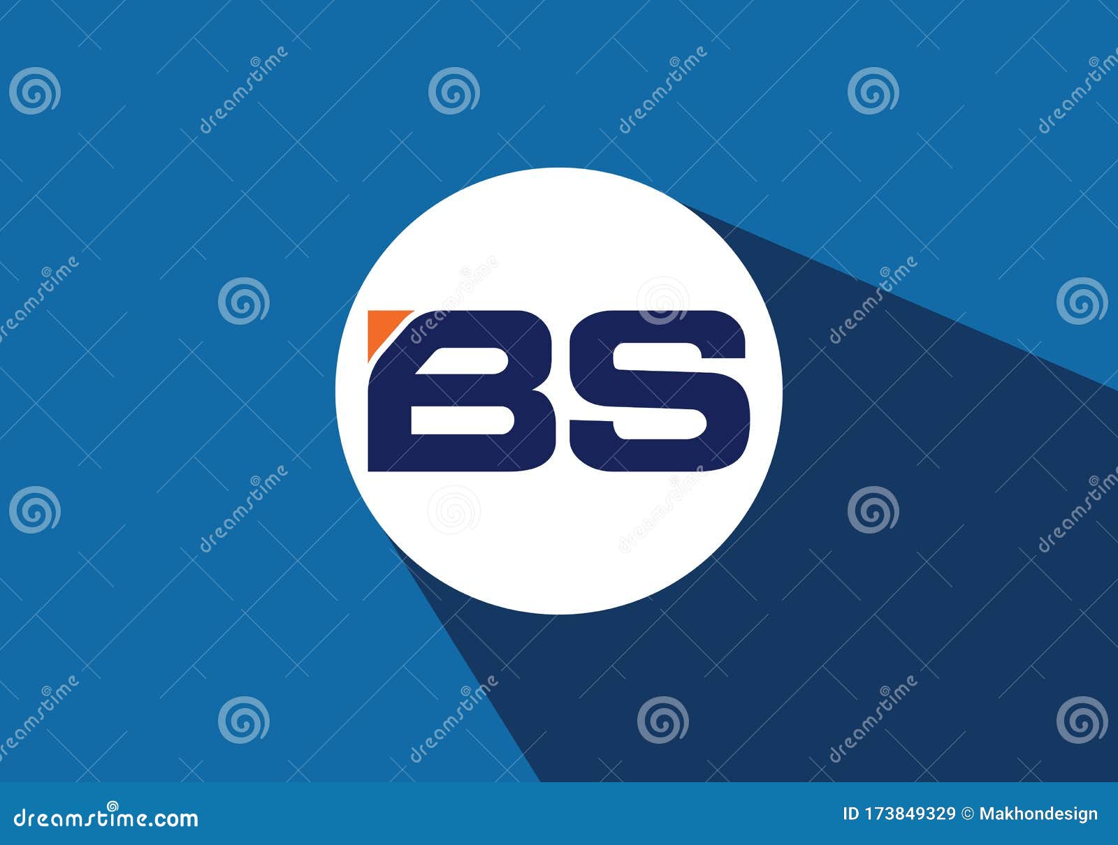 B S Initial Letter Logo Design, Creative Modern Letters Vector Icon ...