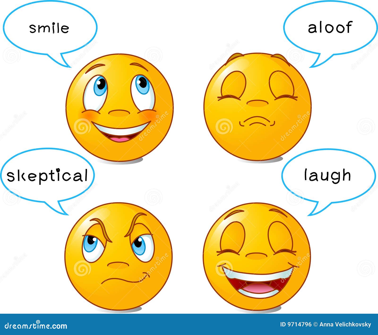 B-smilies vektor illustrationer. Illustration av vektor - 9714796