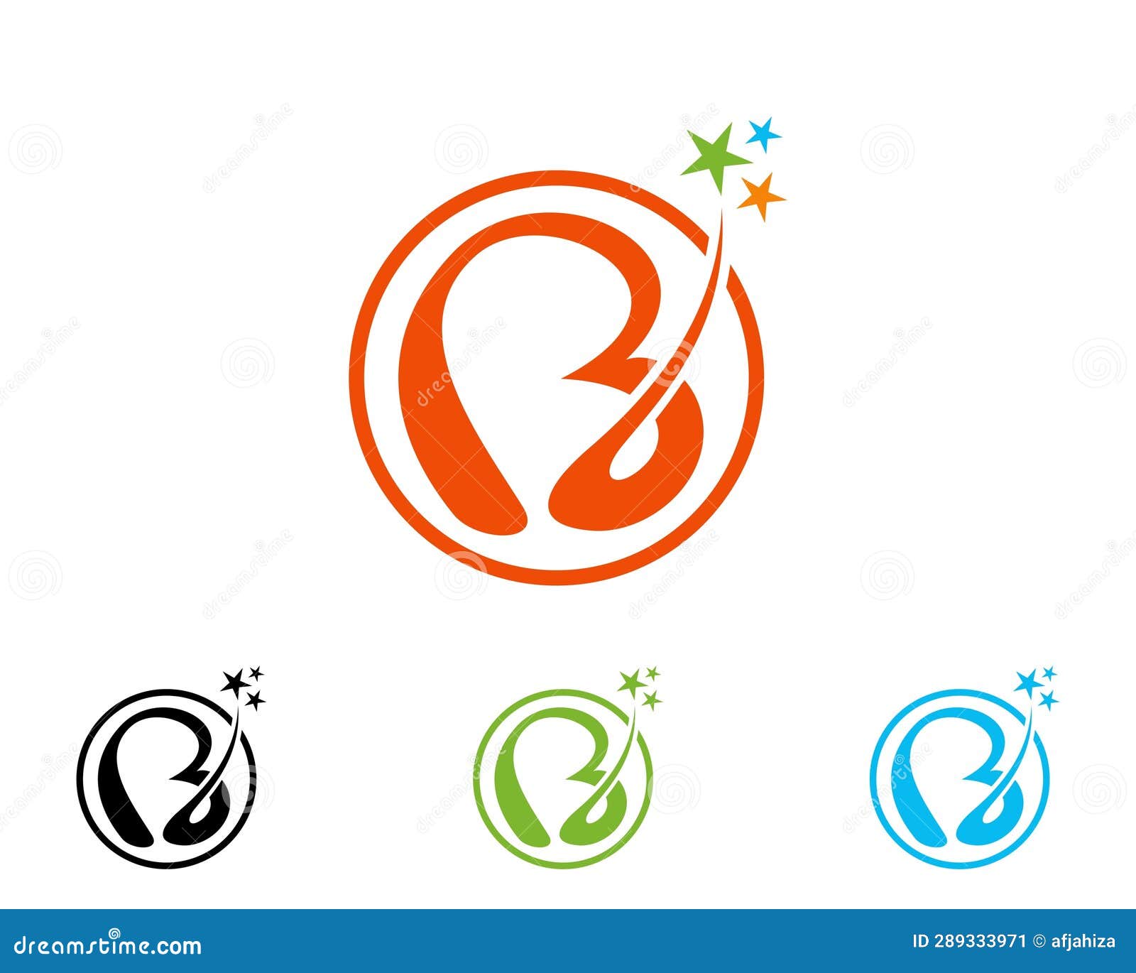 B star logo icon template stock vector. Illustration of commercial ...