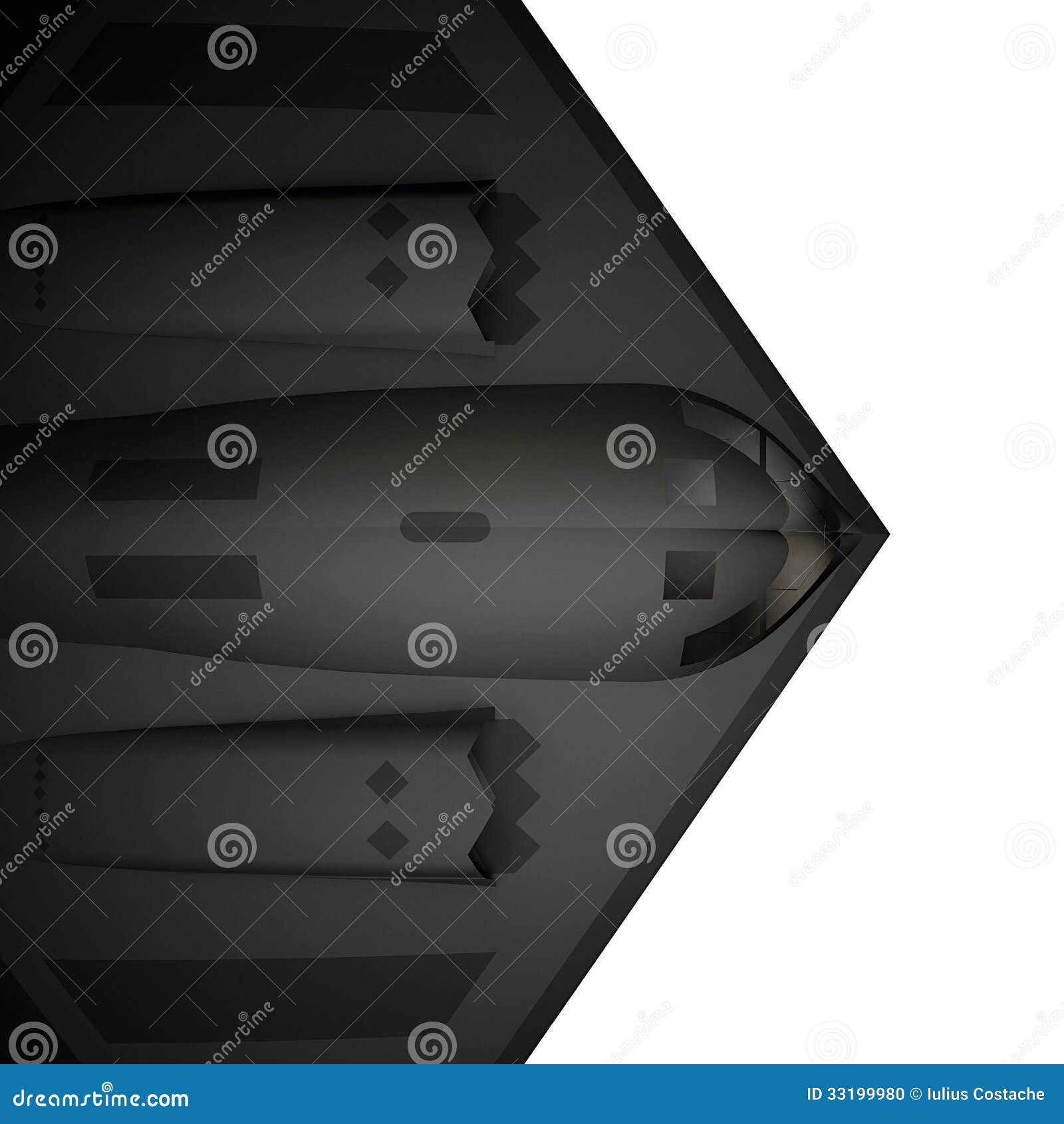 B-2 stealth bomber stock illustration. Illustration of defense - 33199980