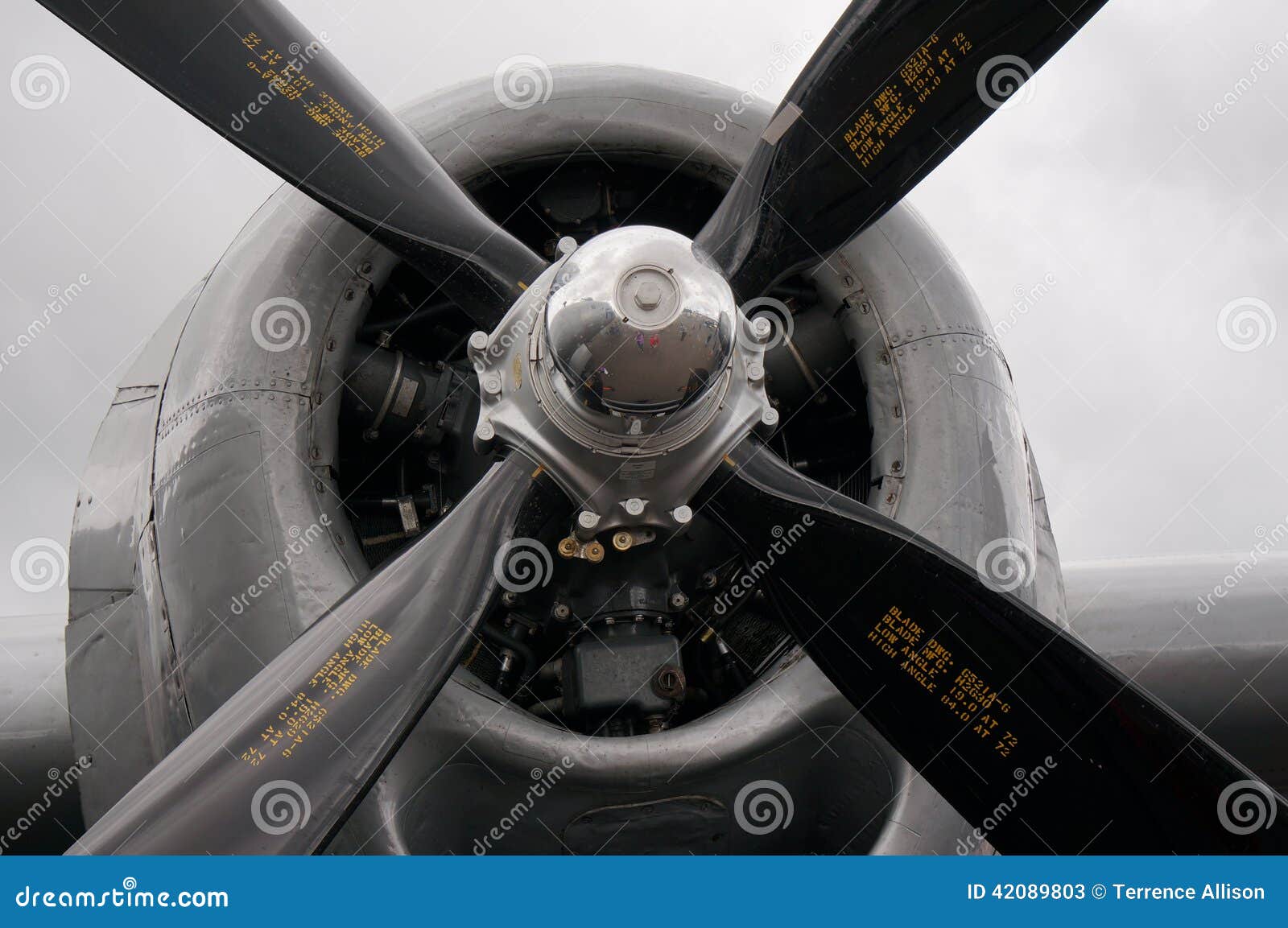 B-29 Superfortress Engine Stock Photo - Image: 42089803
