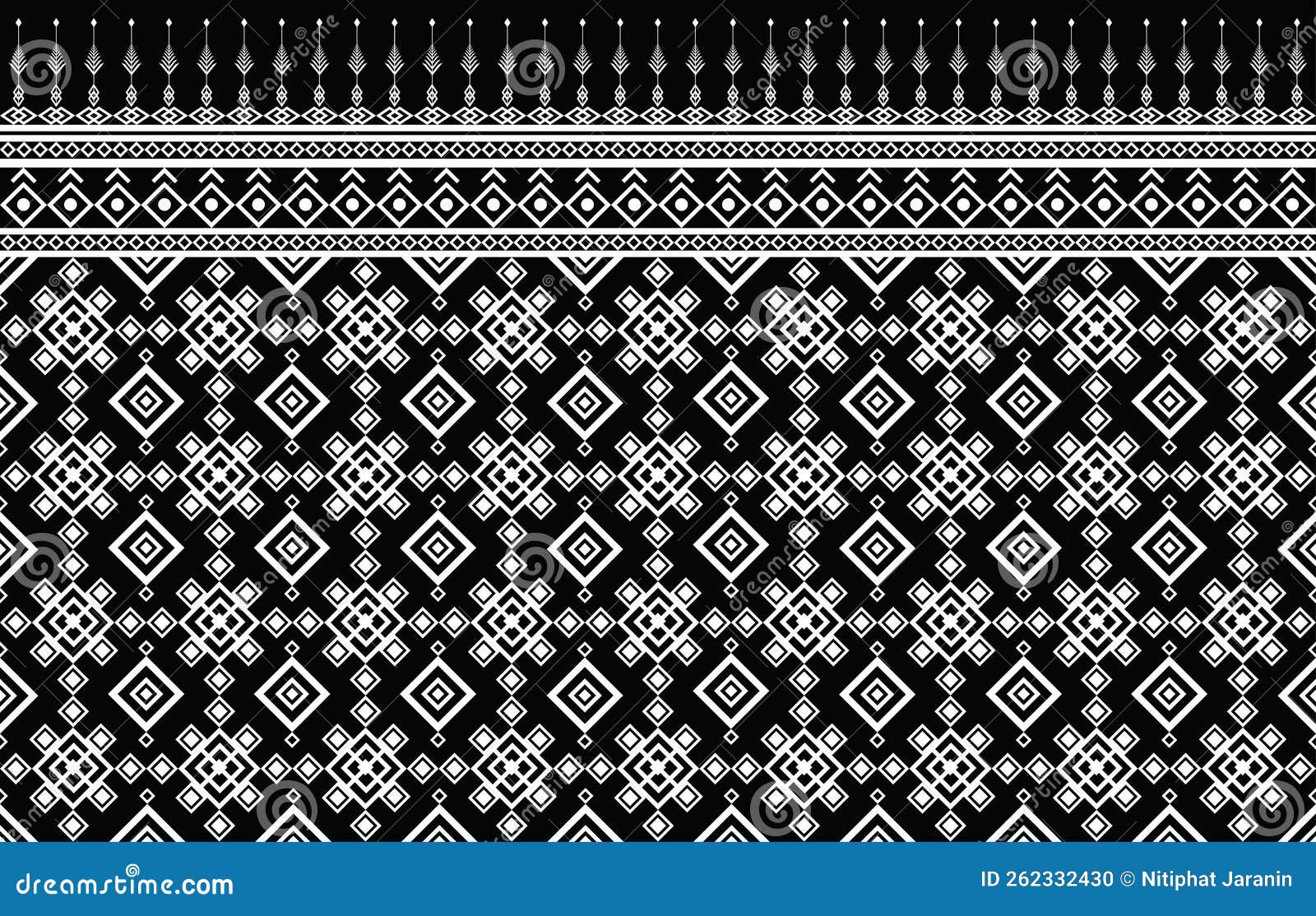 American Fabric Pattern Design.20 Stock Illustration - Illustration of ...