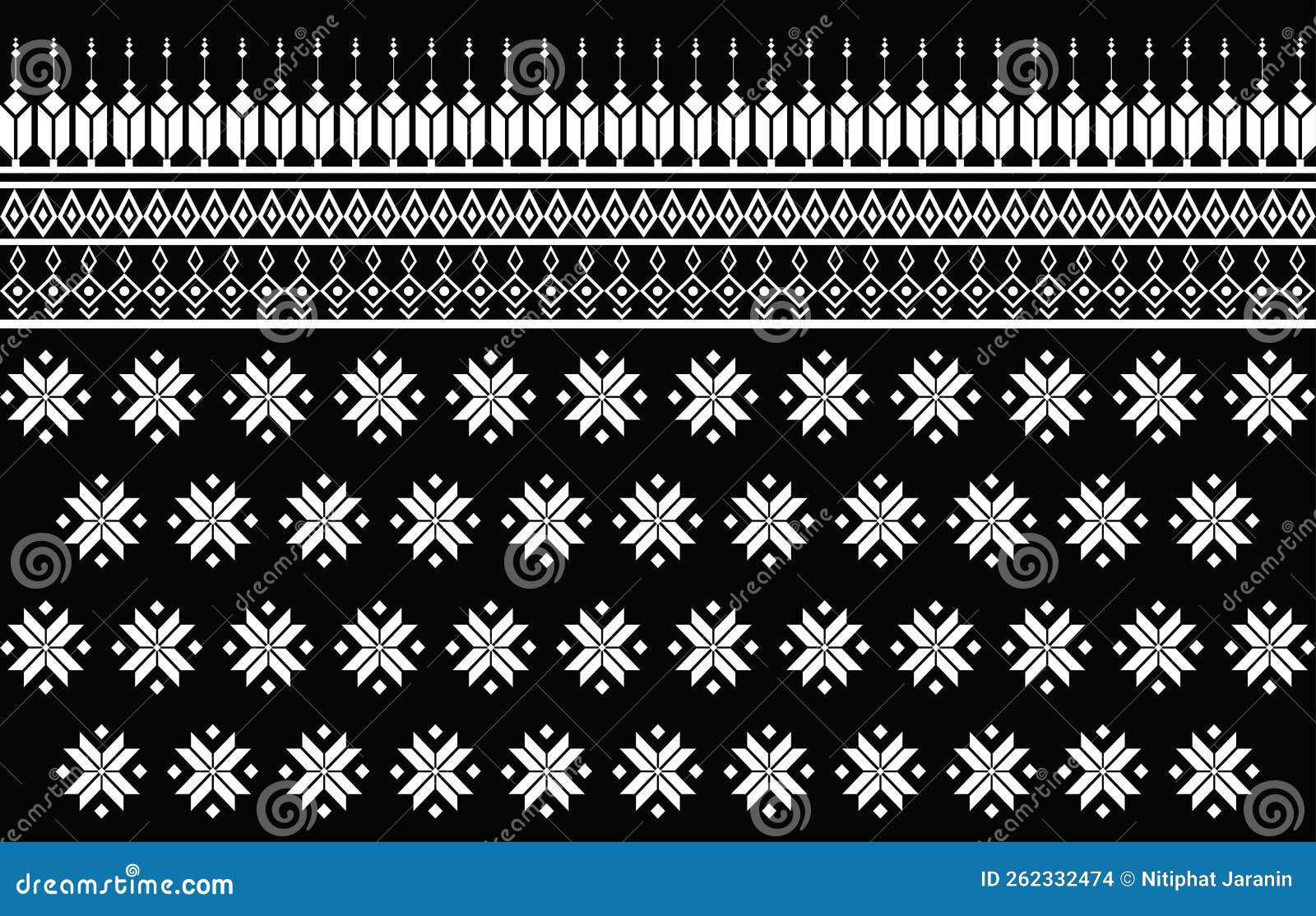 American Fabric Pattern Design.30 Stock Illustration - Illustration of ...