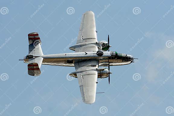 B25 Bomber stock photo. Image of military, technology - 5041032