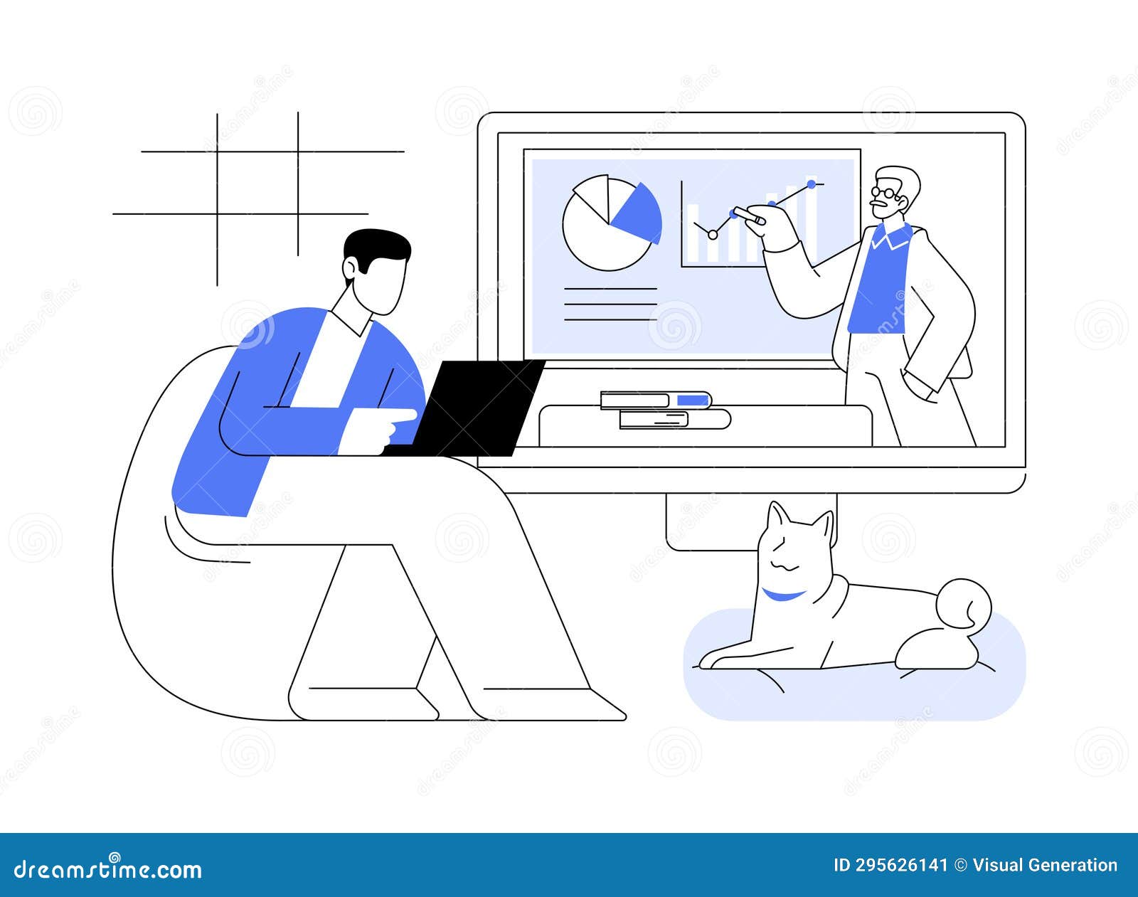 B2B Marketing Isolated Cartoon Vector Illustrations. Stock Vector ...