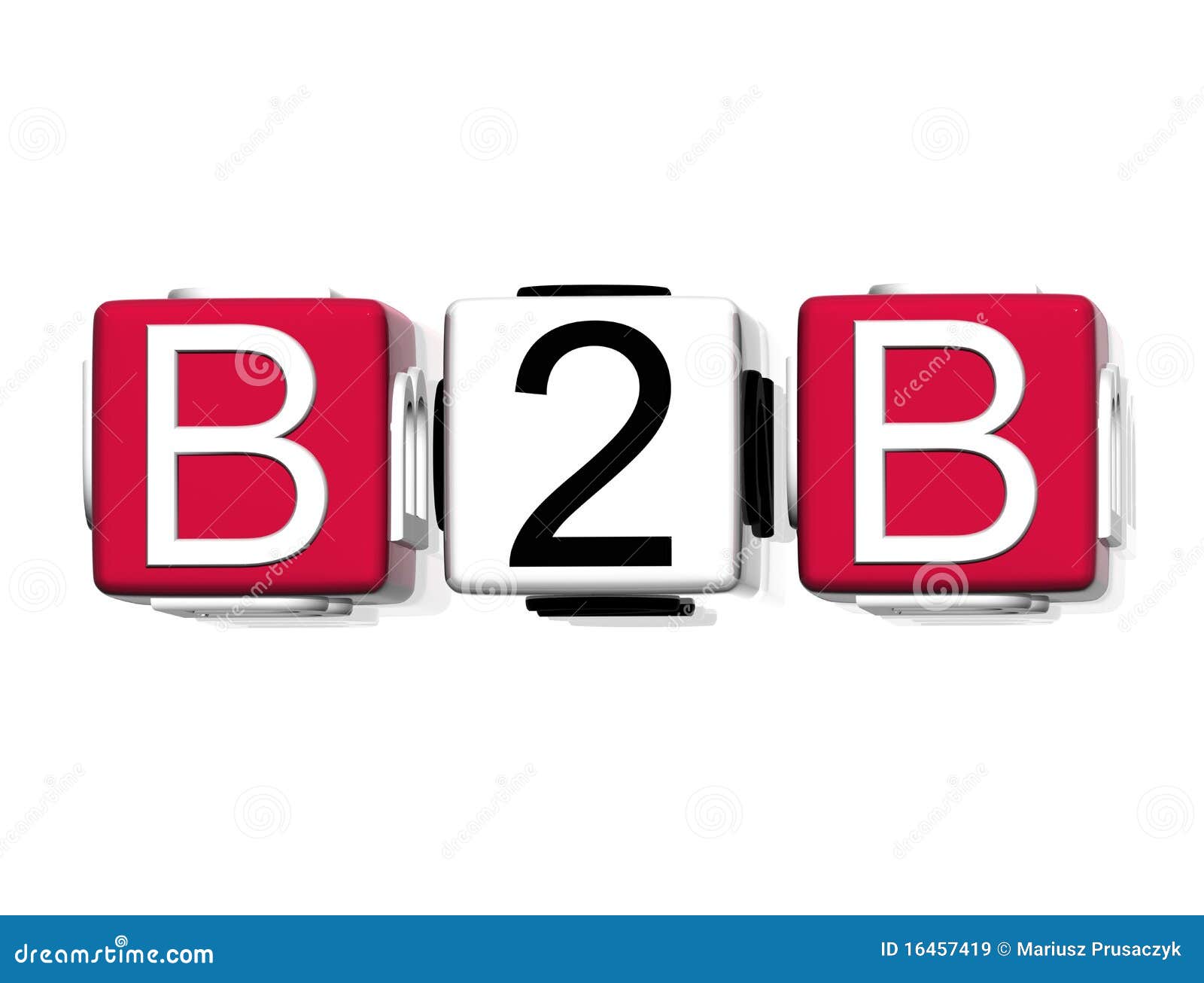 B2B Symbol Stock Image | CartoonDealer.com #16457419