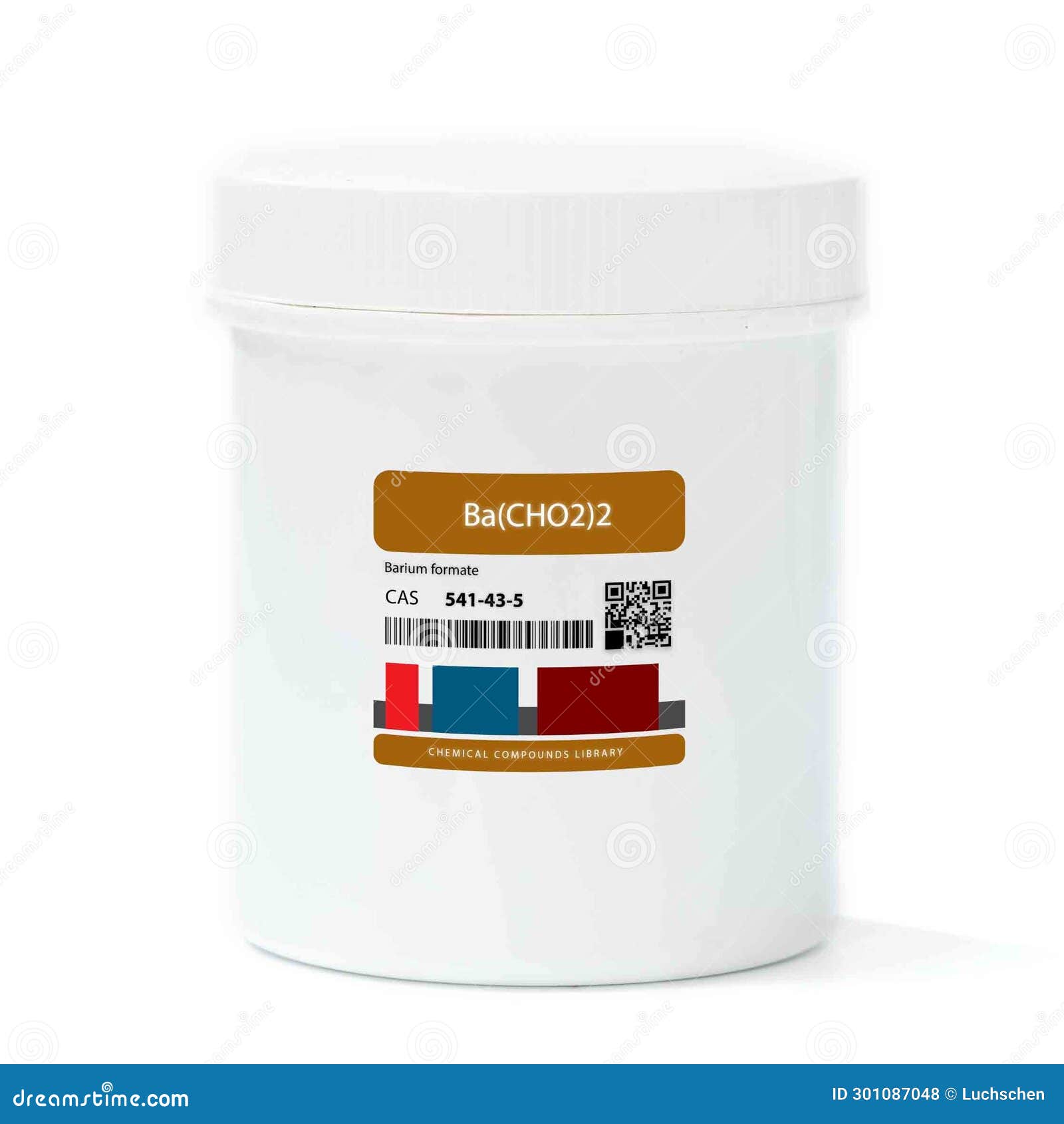 Ba(CHO2)2 - Barium Formate stock photo. Image of science - 301087048