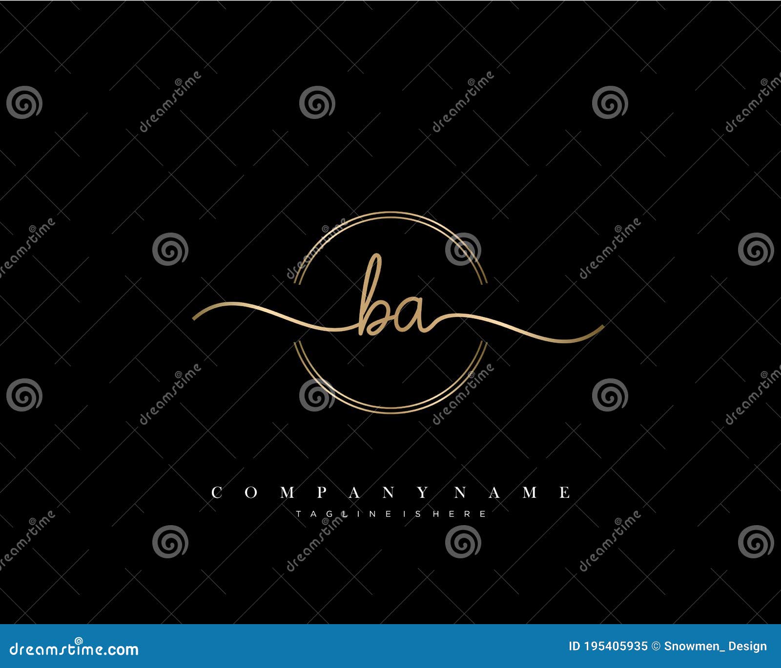 BA Initial Handwriting Minimalist Geometric Logo Template Vector Stock ... BA Initial Handwriting Minimalist Geometric Logo Template Vector Stock ...