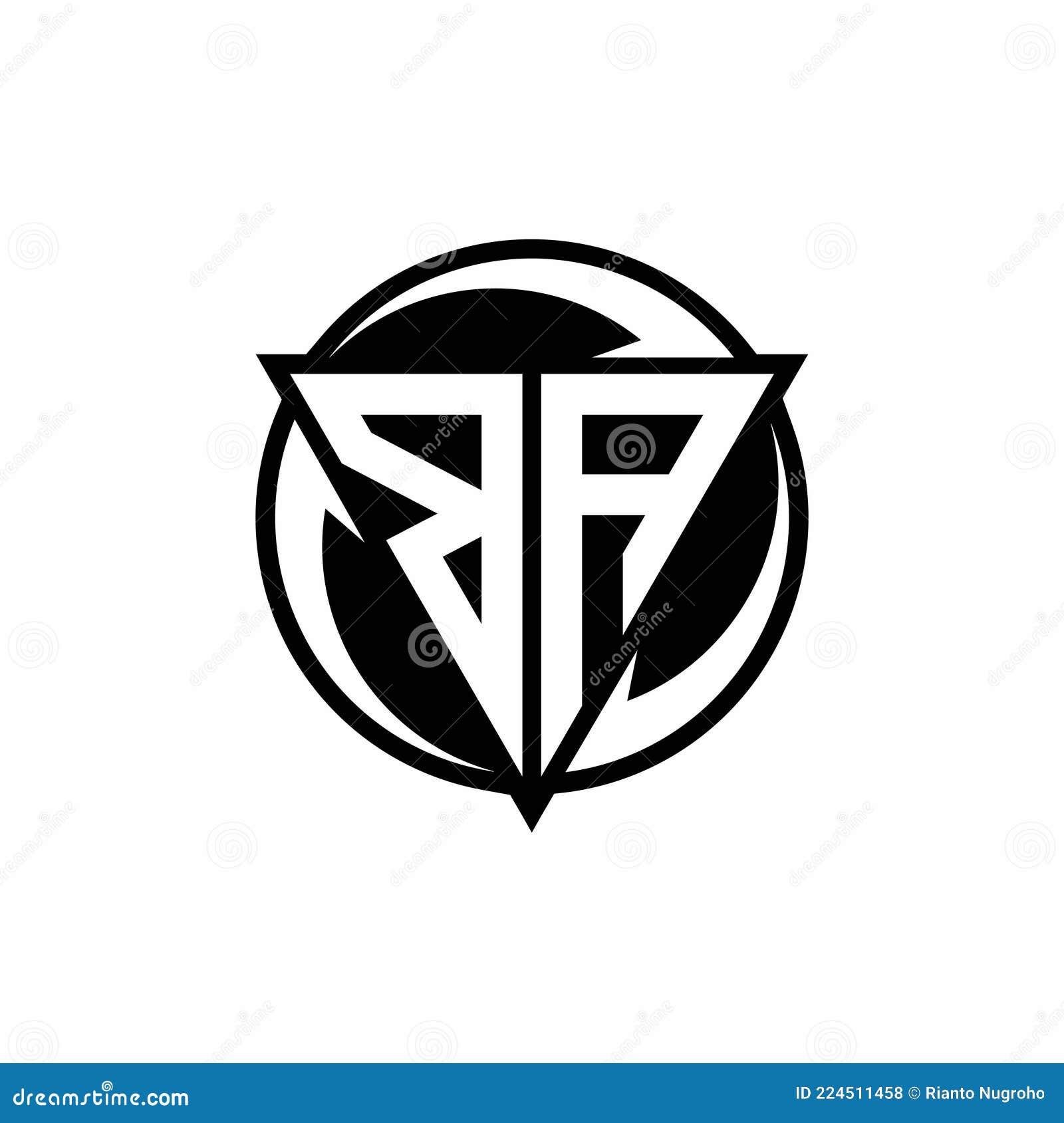 BA Logo Monogram Design Template Stock Vector - Illustration of minimal ...