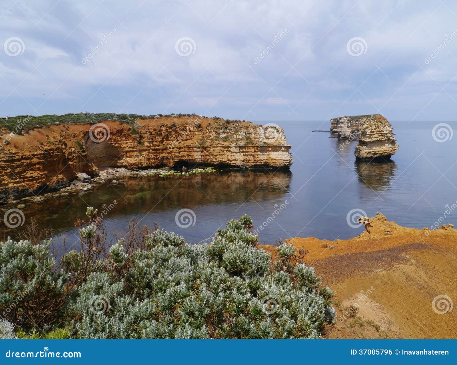 Baai Van Eilanden Kust in Victoria Stock Foto - Image of baai, groot ...