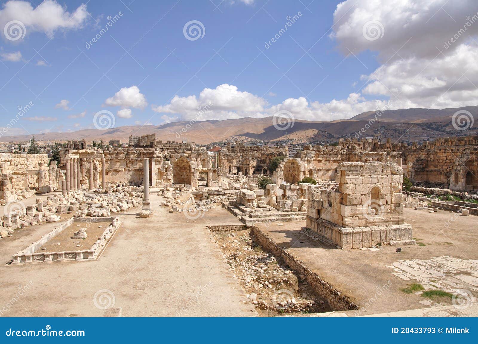 Baalbek stock image. Image of castle, baalbek, countries - 20433793