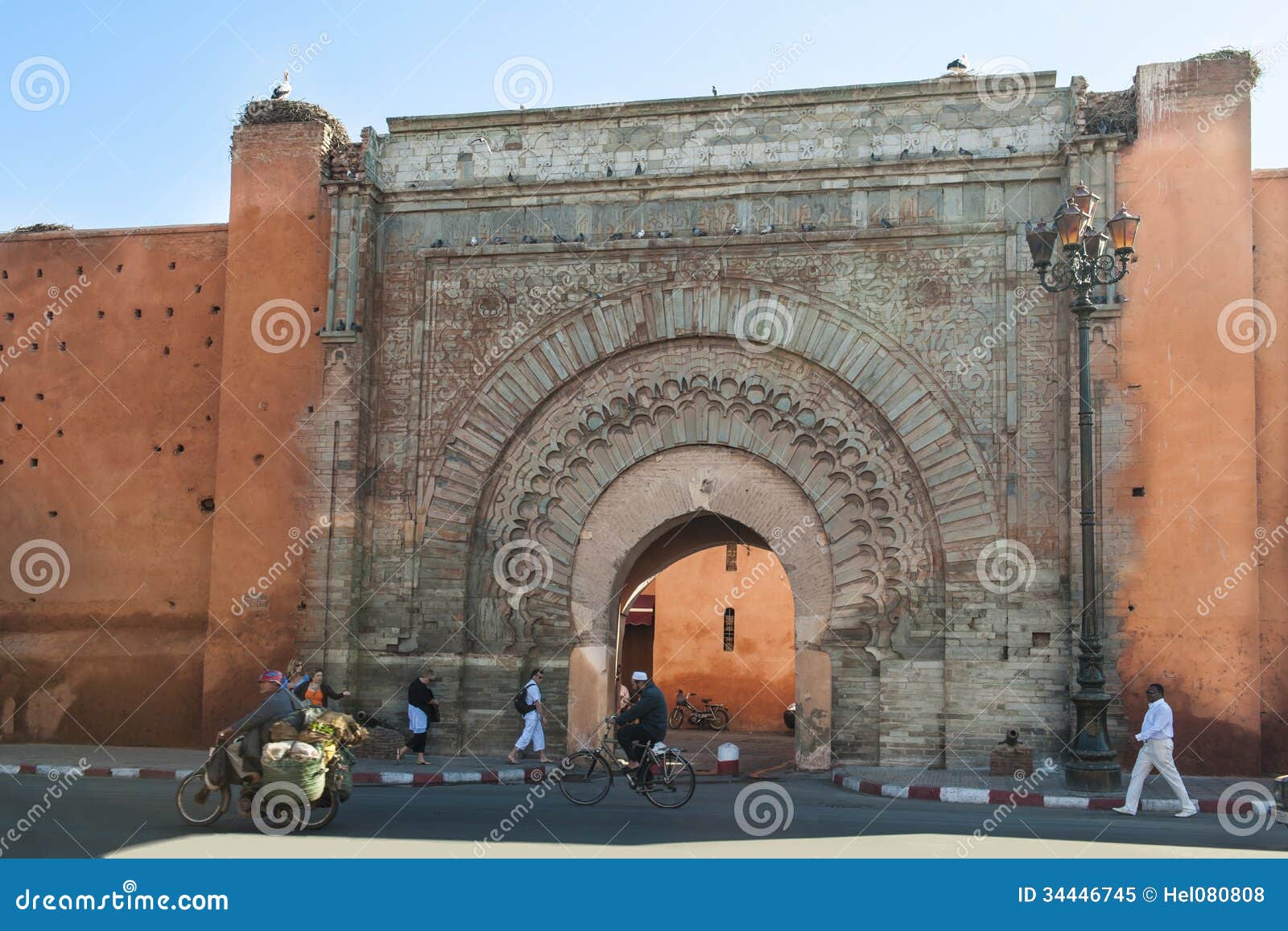 Bab Agnaou, Medieval Gate To Main Public Entrance To the Royal Kasbah ...
