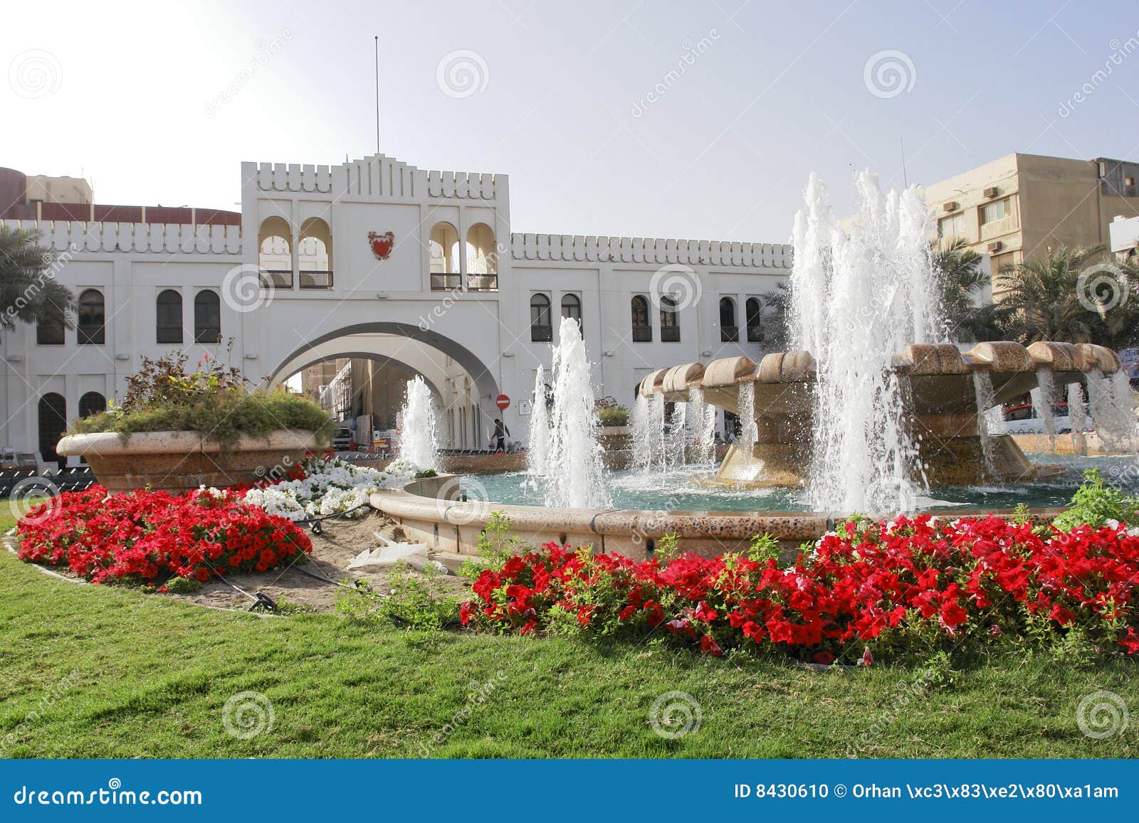 Bab al-Bahrain stock photo. Image of modern, east, arabic - 8430610
