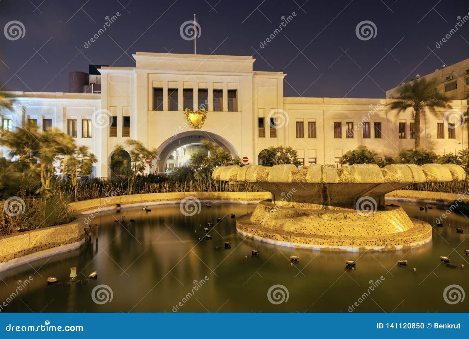 Bab Al Bahrain - Bahrain Gate Stock Photo - Image of east, building ...