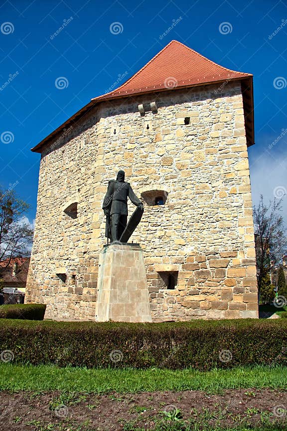 Baba Nova Statue in Front of Tailor Bastion Stock Image - Image of ...