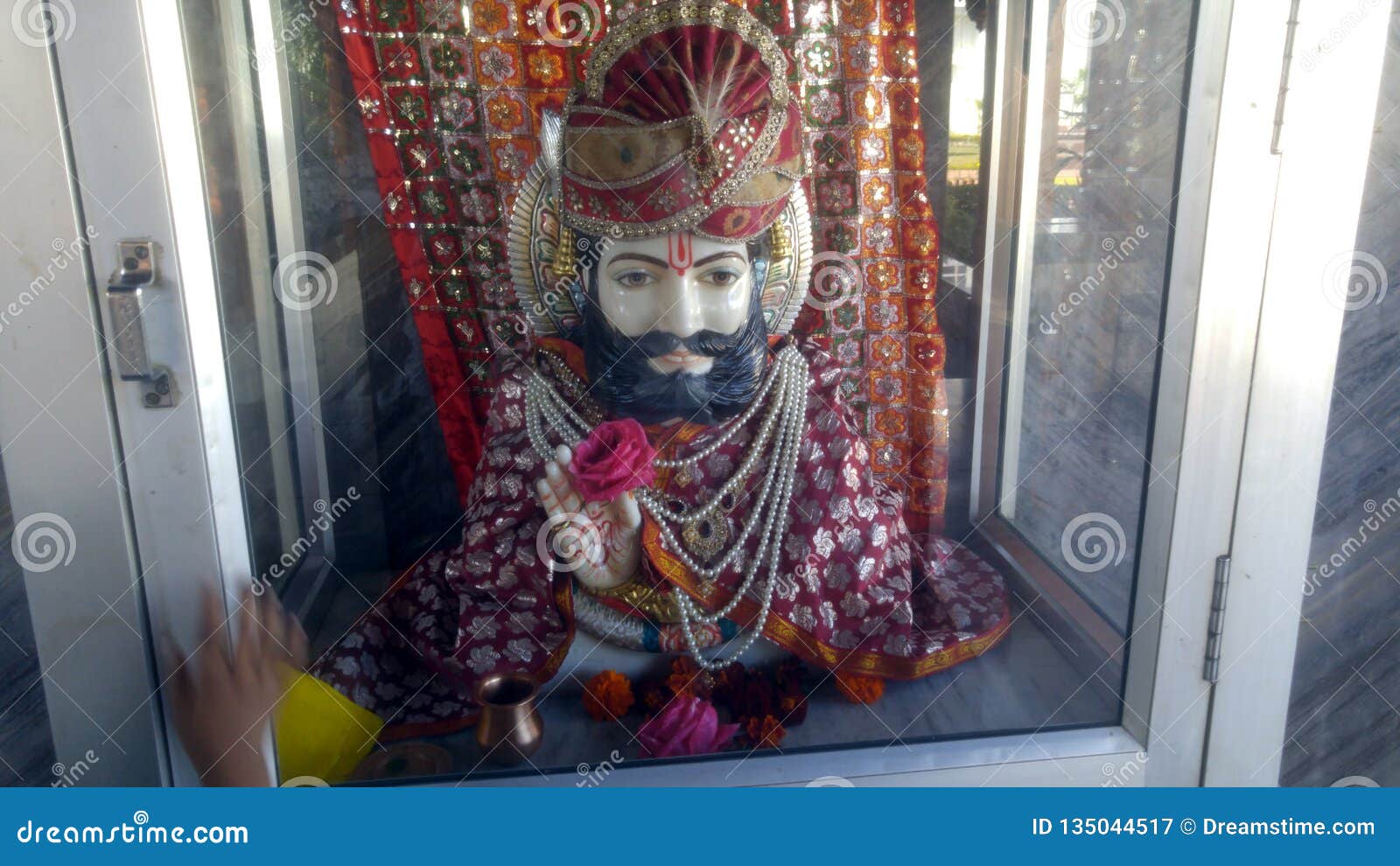 Baba ramdev. stock image. Image of hindu, baba, ramdev - 135044517