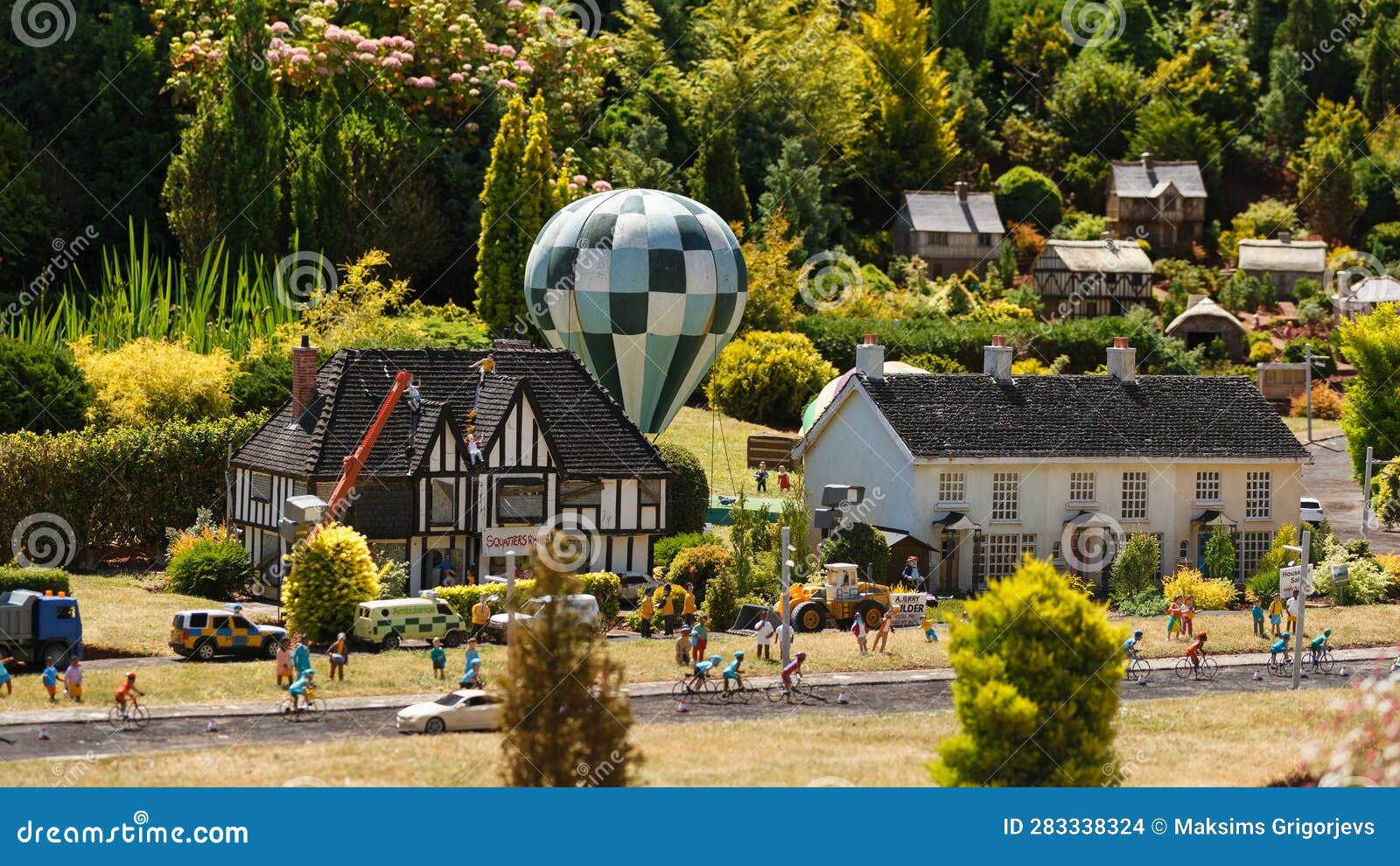 Babbacombe Model Village in Torquay, Devon UK June 17 2023 Stock Photo ...