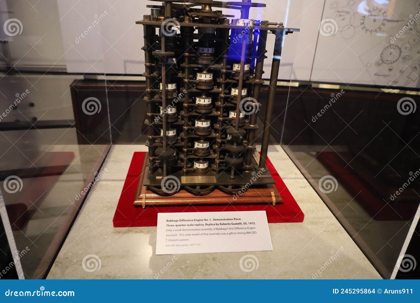 Babbage Differential Engine, Computer Science Museum Mountain View ...