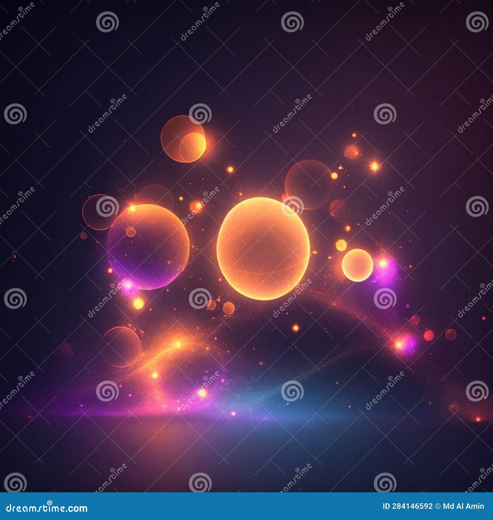 Babble Shape Colorful Design And Rich Texture Of Imagination, And ...