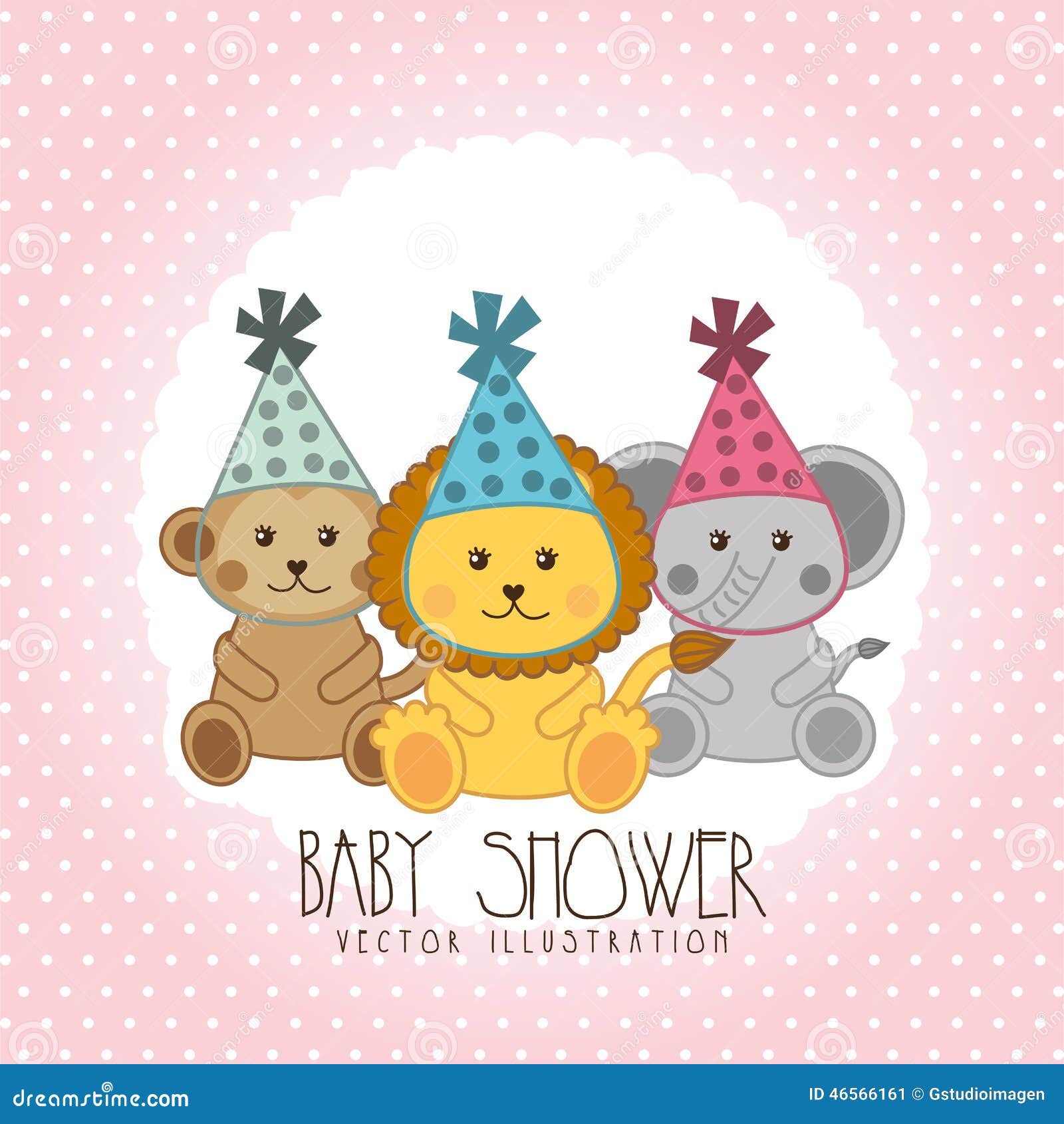 Babby Shower Design Vector Illustration | CartoonDealer.com #46566110
