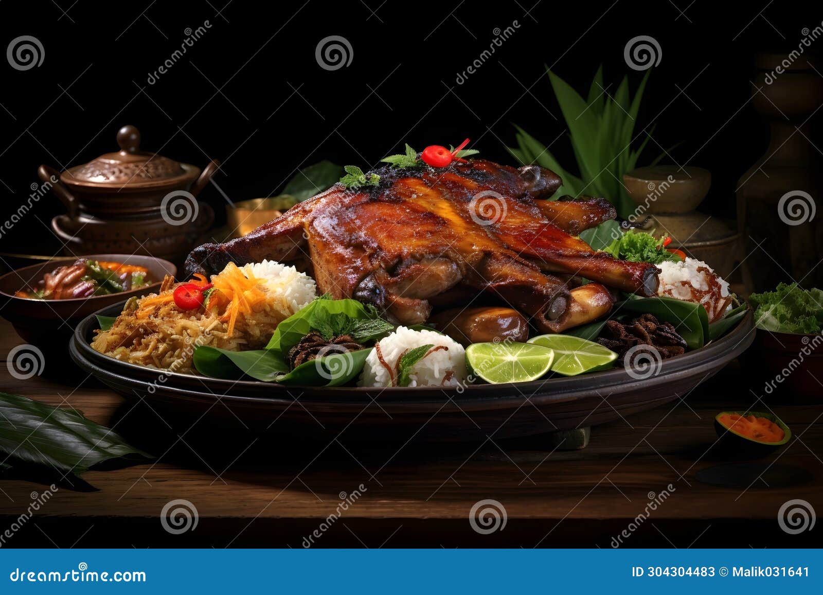 Babi Guling, a Festive Balinese Dish Featuring Spit-roasted Suckling ...