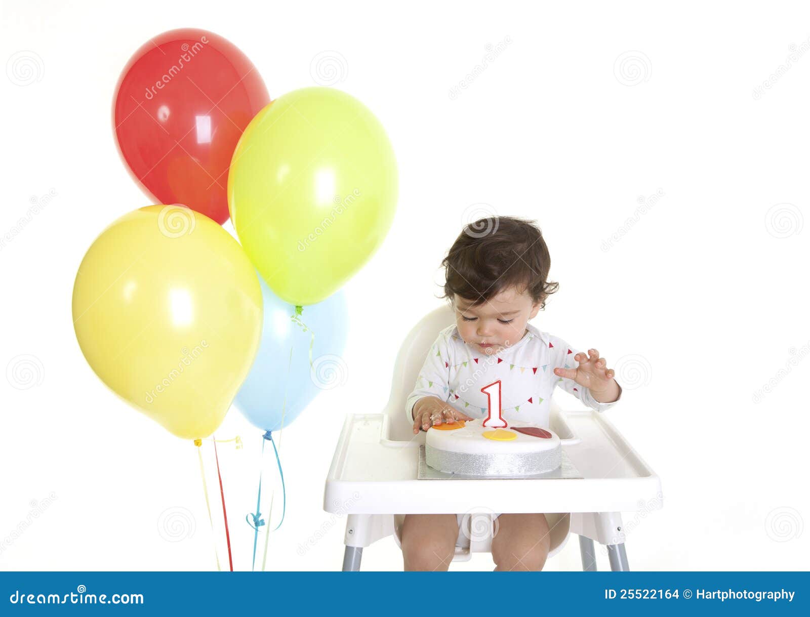 Babies 1st Birthday stock photo. Image of adorable, infant - 25522164