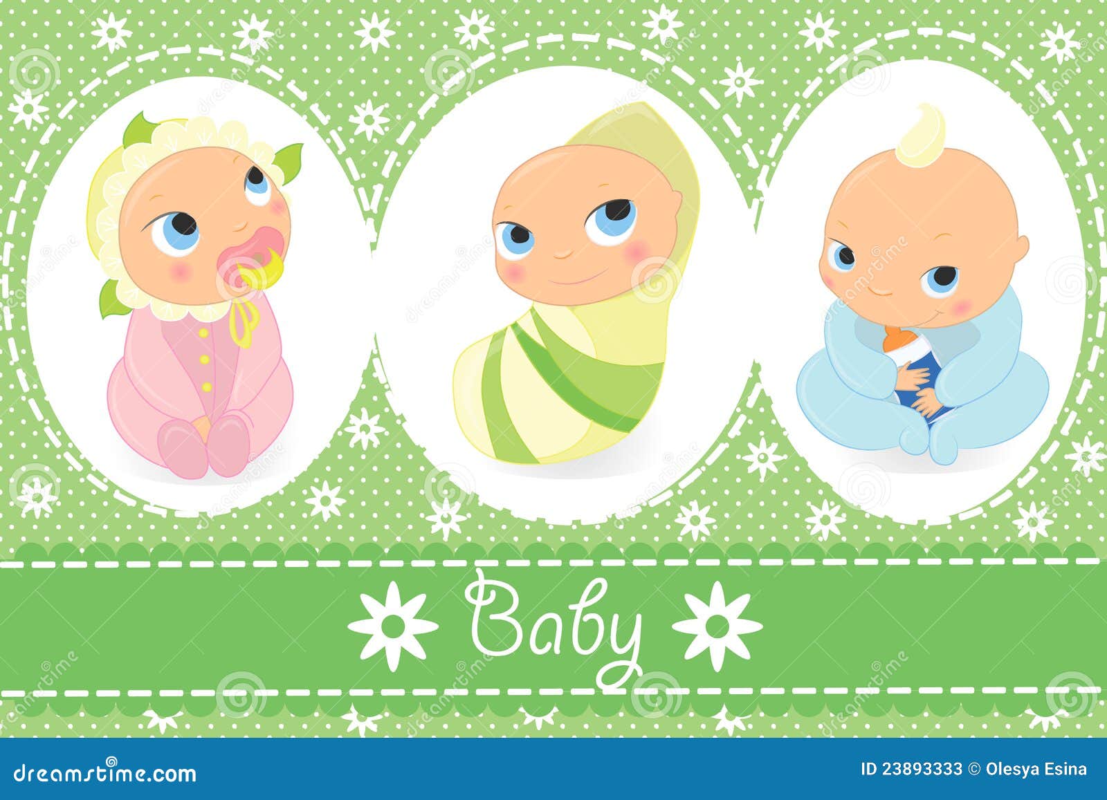 Babies stock vector. Illustration of faces, facial, body - 23893333