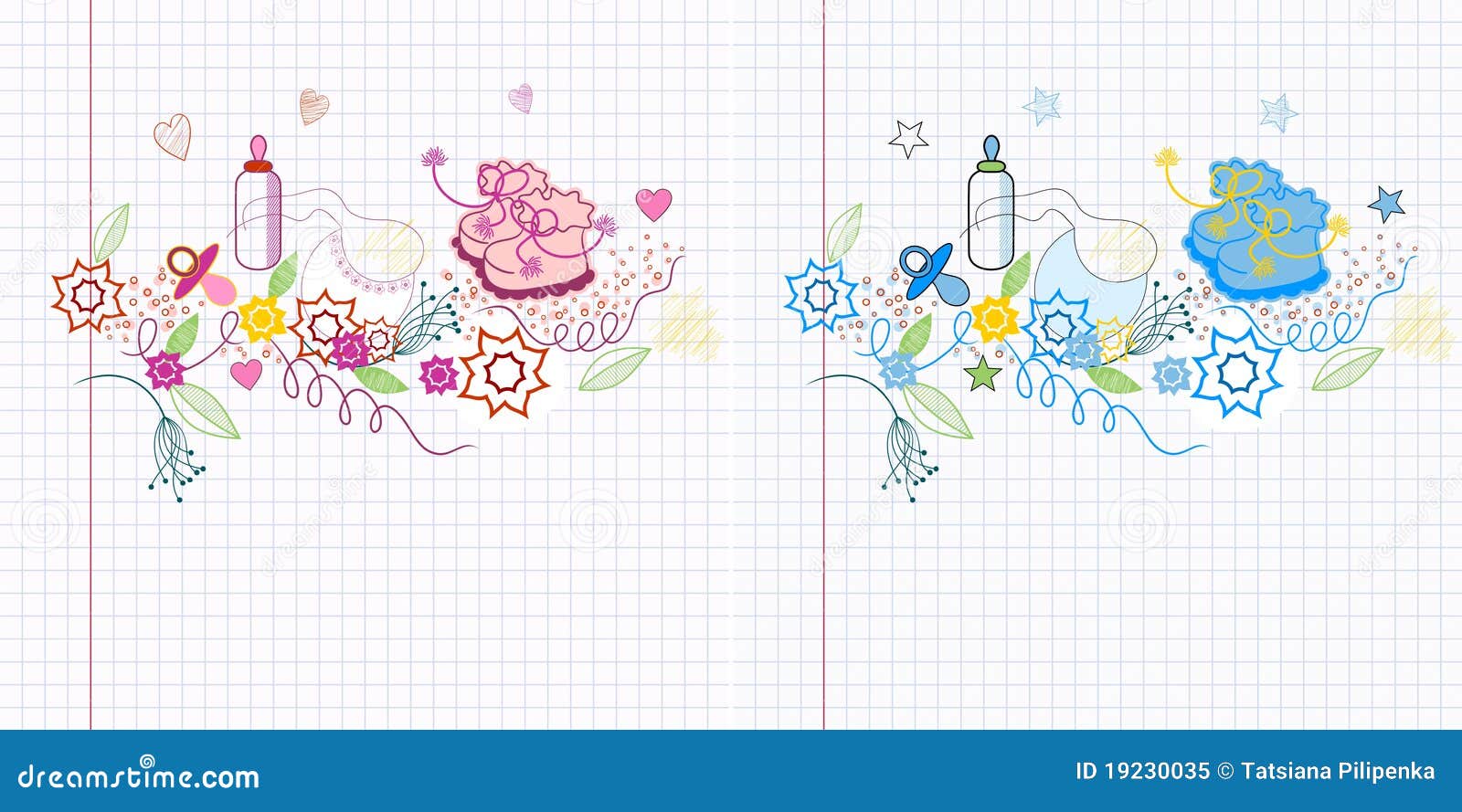 Babies background stock vector. Illustration of happy - 19230035