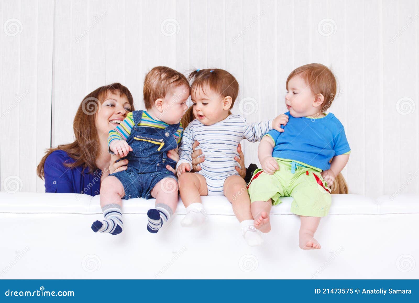 Babies communicating stock image. Image of caucasian - 21473575