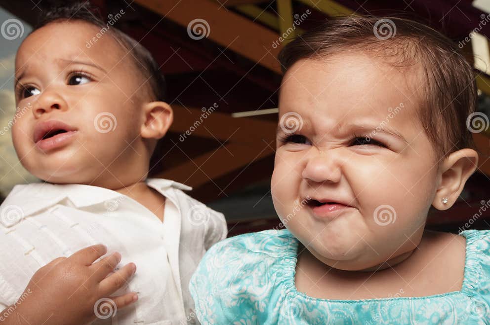 Babies facial expressions stock photo. Image of pretty - 9502882
