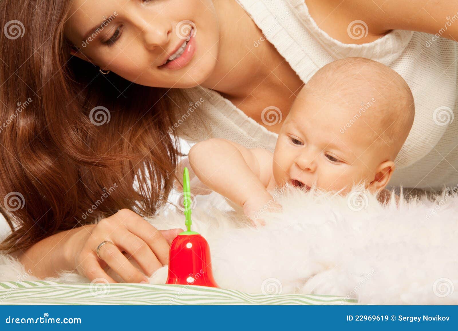 Babies first toys stock image. Image of causal, holding - 22969619