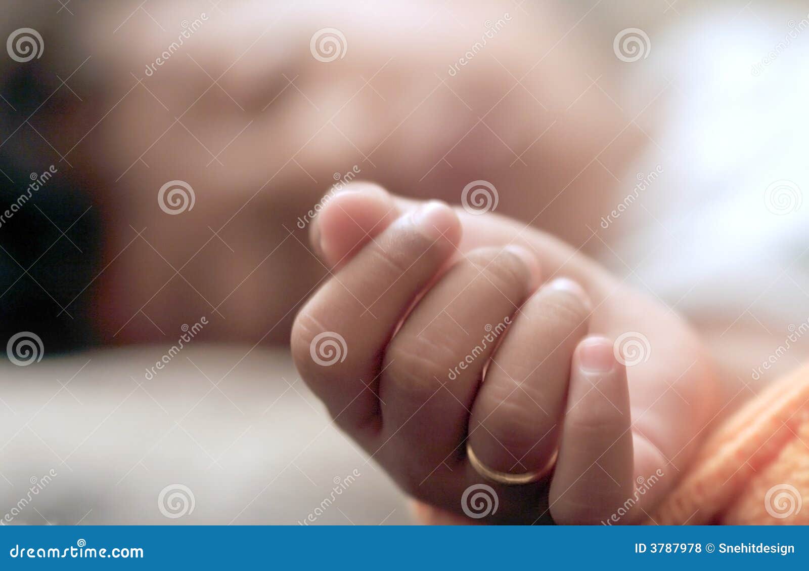 Babies Hand Close Up stock photo. Image of babies, sleep - 3787978
