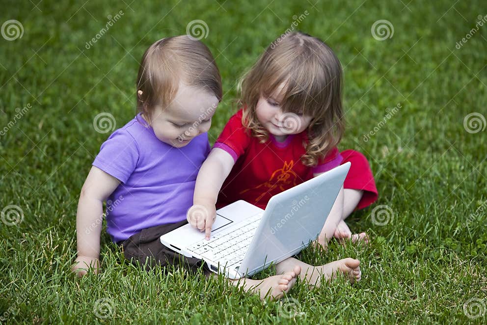 Babies & Information Technology Stock Photo - Image of concepts ...