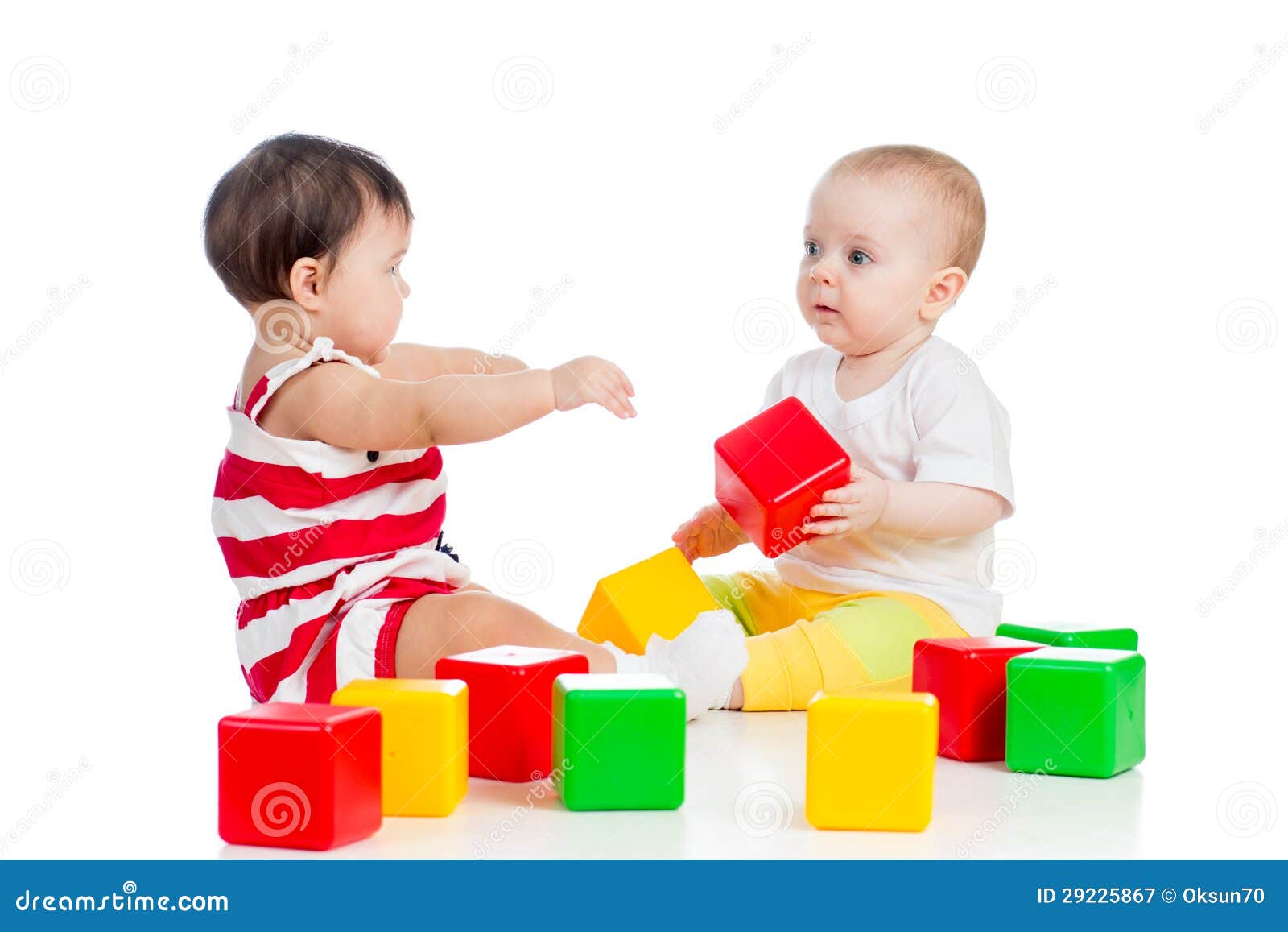 Babies kids playing stock image. Image of little, adaptation - 29225867