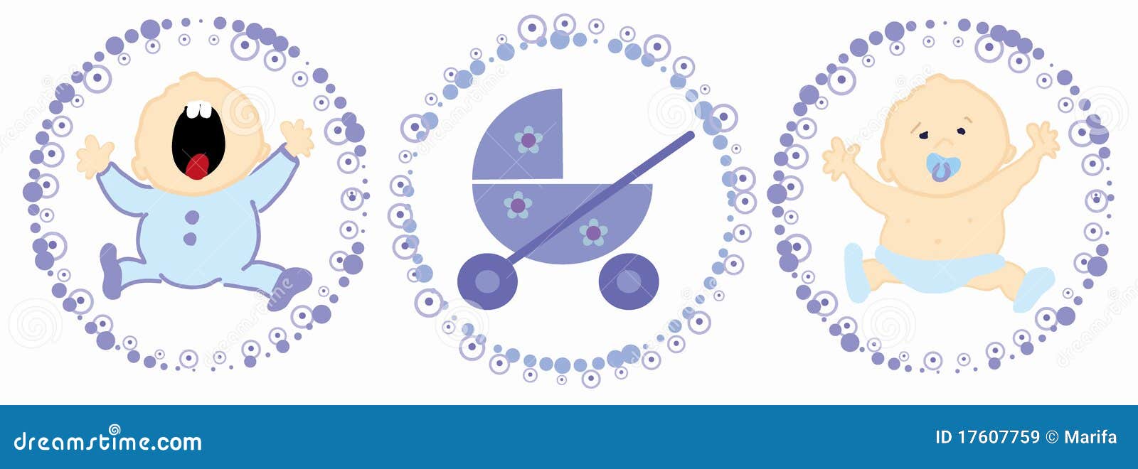 Babies labels - boy stock vector. Illustration of newborn - 17607759