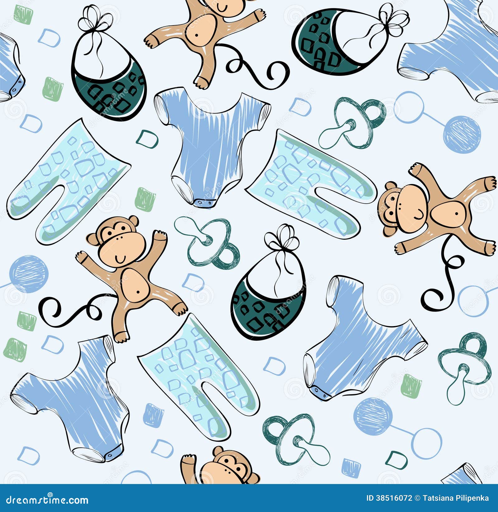 Babies scrapbook stock vector. Illustration of greeting - 38516072