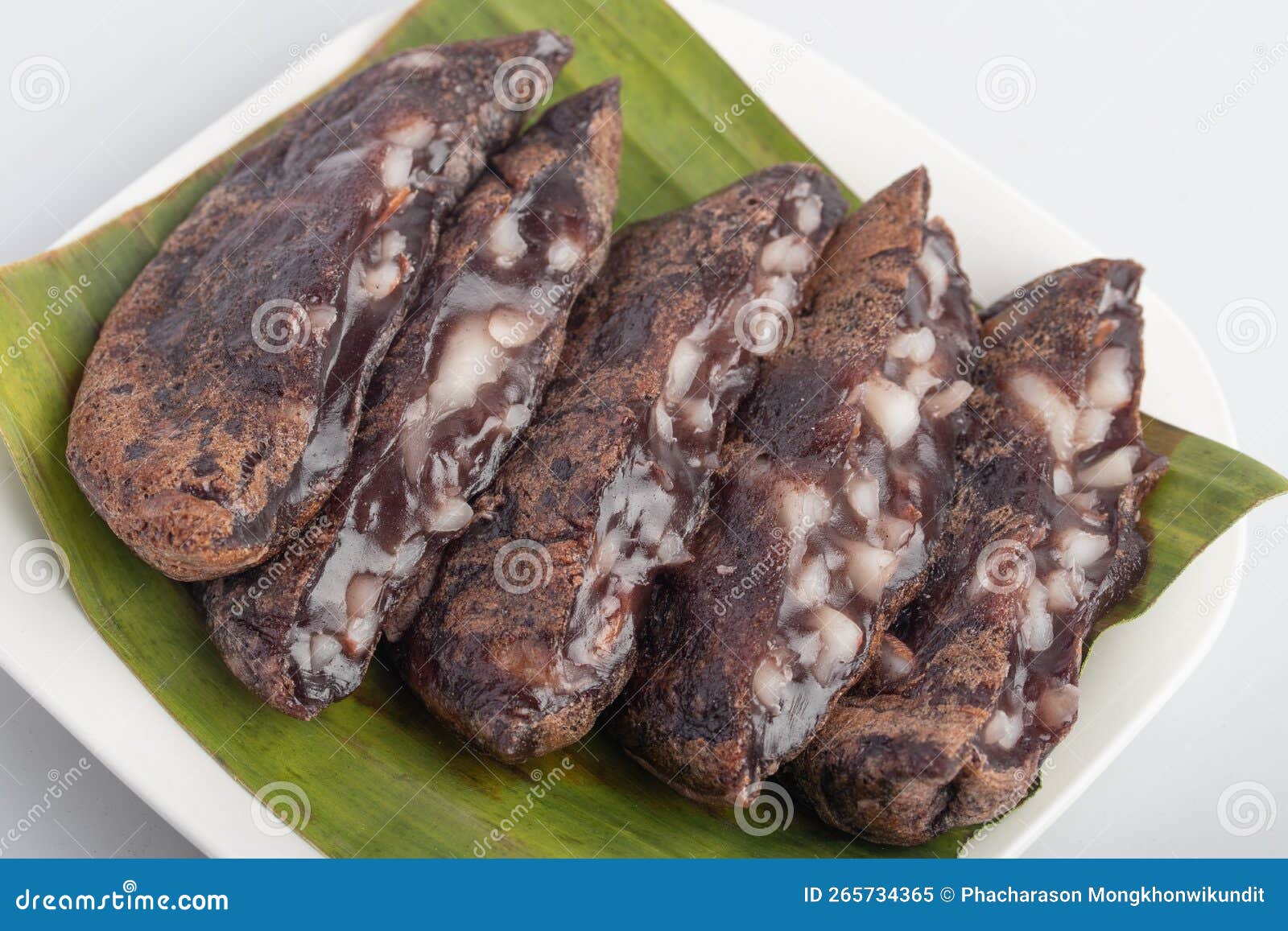 Babin Young Coconut Thai Sweets Thai Coconut Pancake Stock Image ...