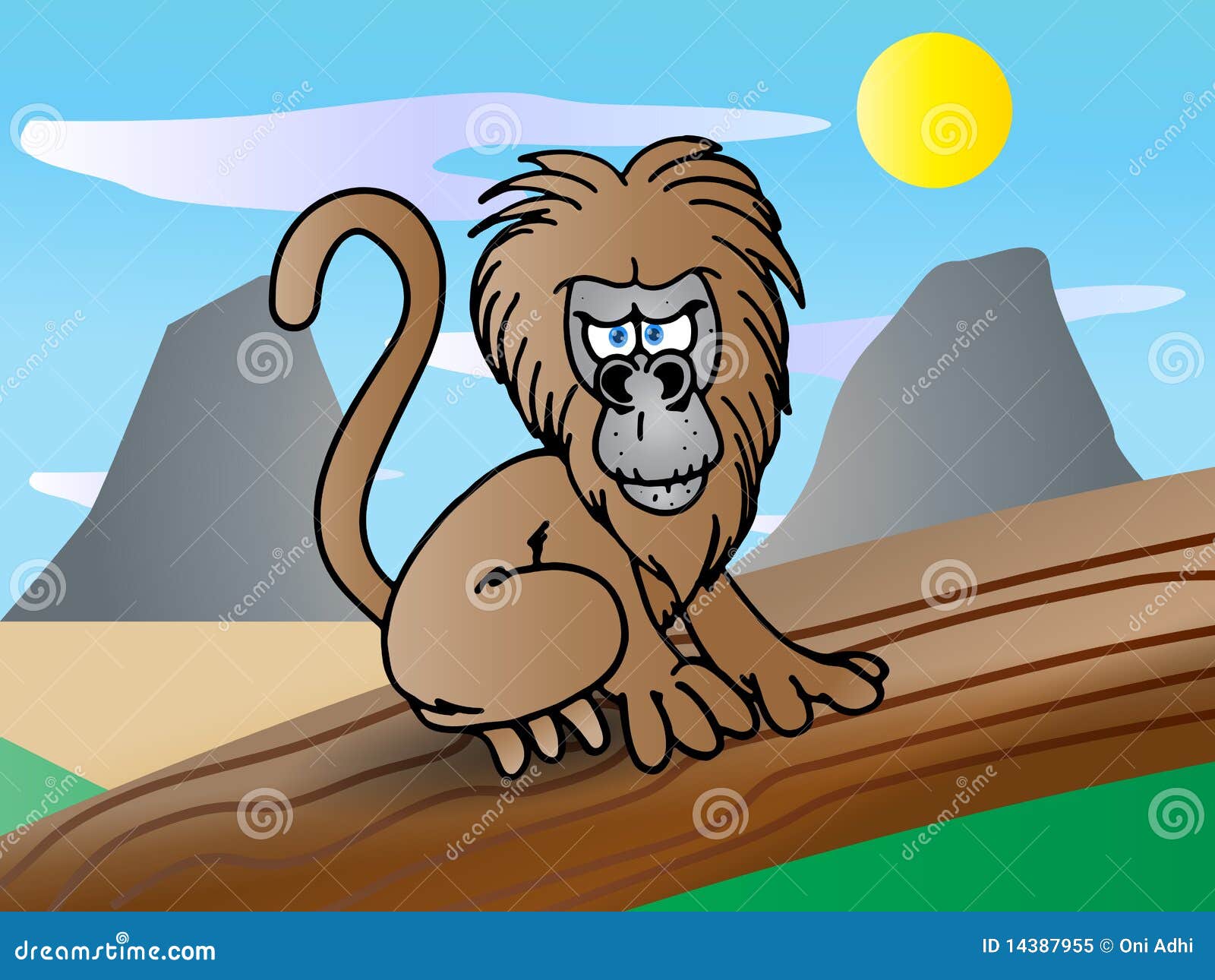 Baboon Cartoons, Illustrations & Vector Stock Images - 7216 Pictures to ...