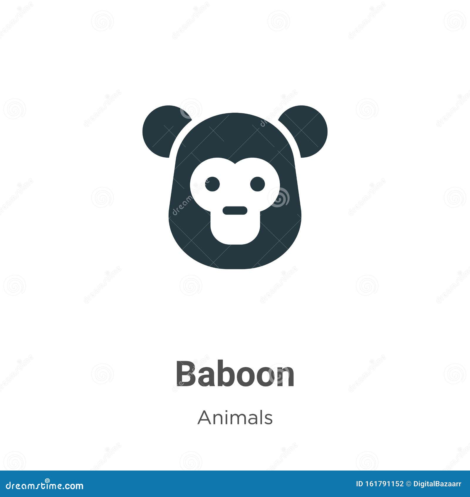 Baboon Vector Illustration | CartoonDealer.com #133711945